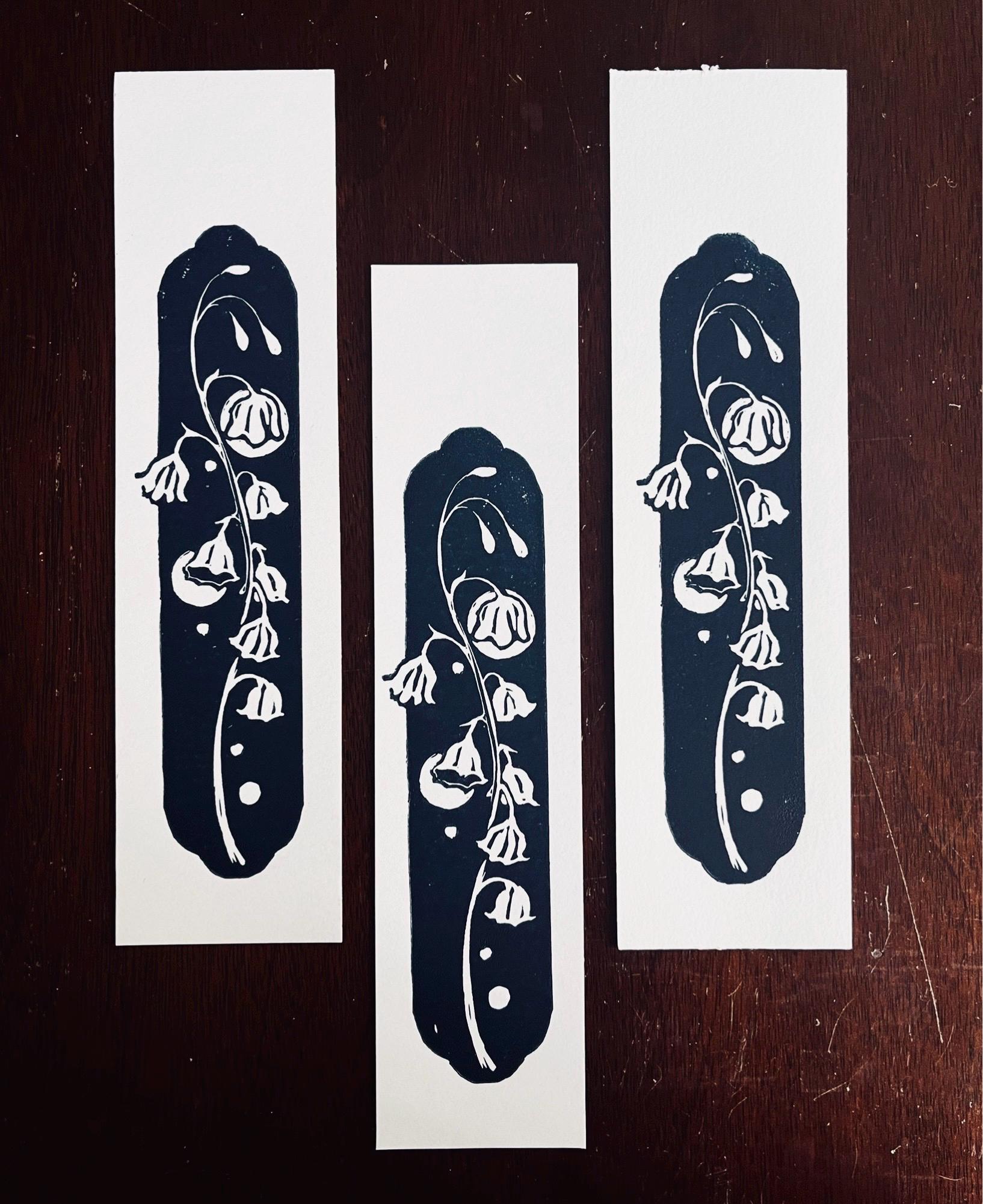 Convallaria Majalis - Lily of the Valley Bookmark • Giclee Print of ...