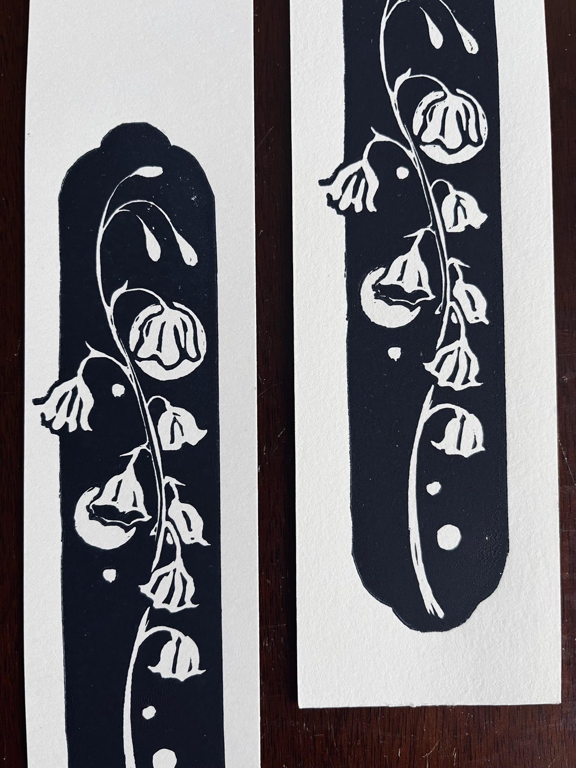 Convallaria Majalis - Lily of the Valley Bookmark • Giclee Print of ...