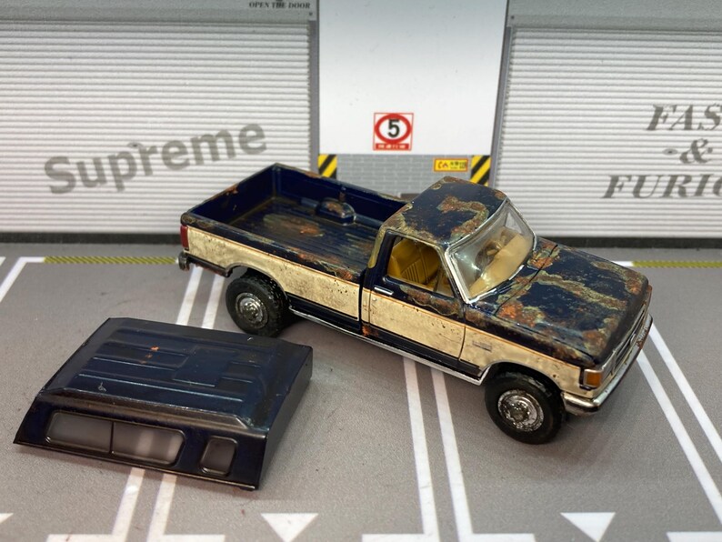1991 Ford F-150 4x4 Pickup Truck Customized 1/64 Scale Diecastcustom ...