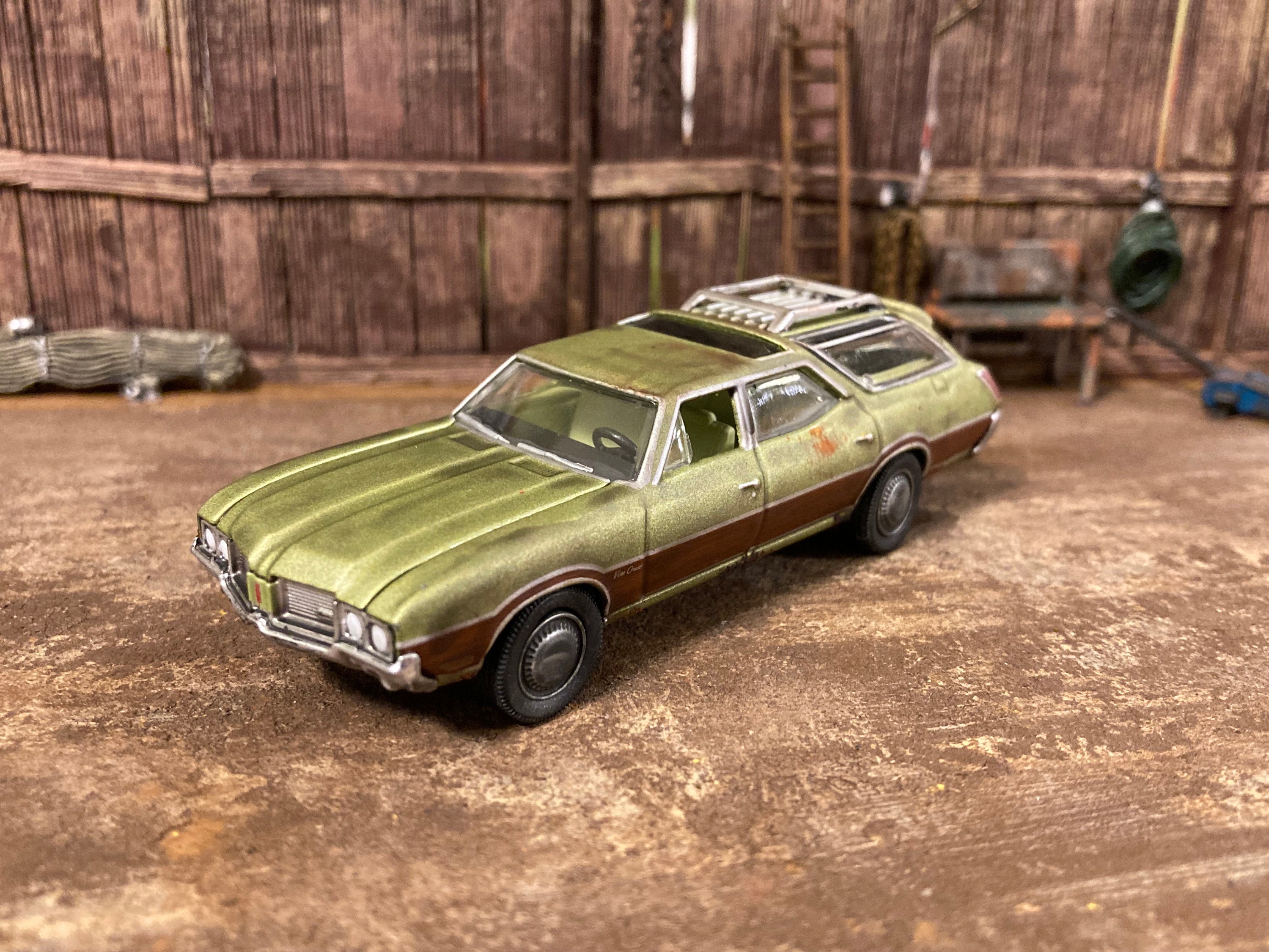 1971 Oldsmobile Vista Cruiser Station Wagon Customized 1/64 Scale ...
