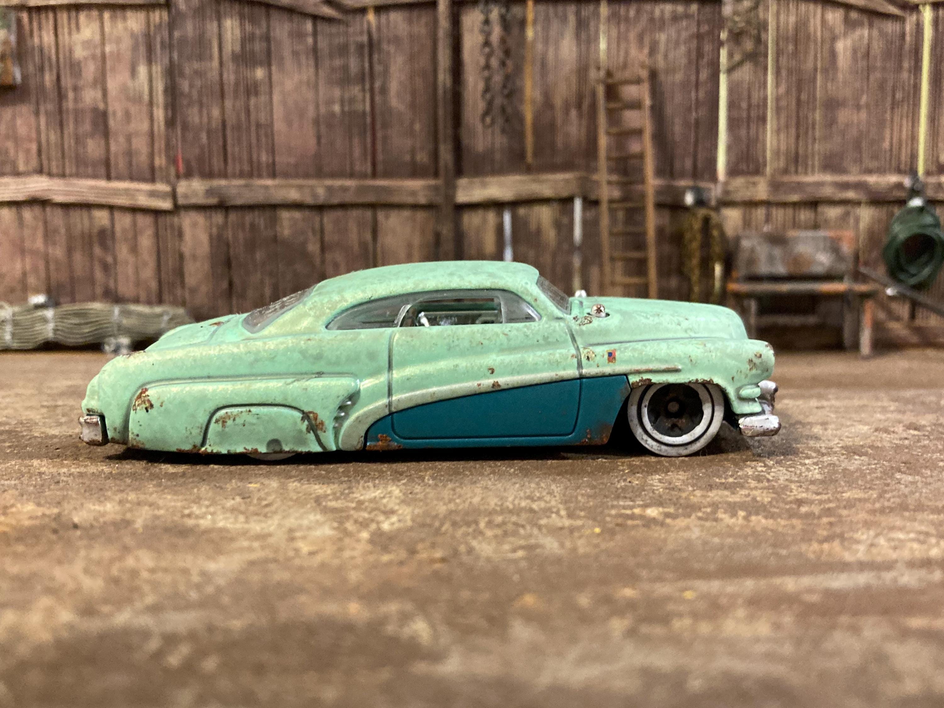 Lead Sled Mercury Customized 1/64 Scale Diecast Car. Custom Barn Find ...
