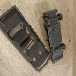 3D Printed 1/64 Scale Late 1960s Dodge / Chrysler Style Demolition Demo ...