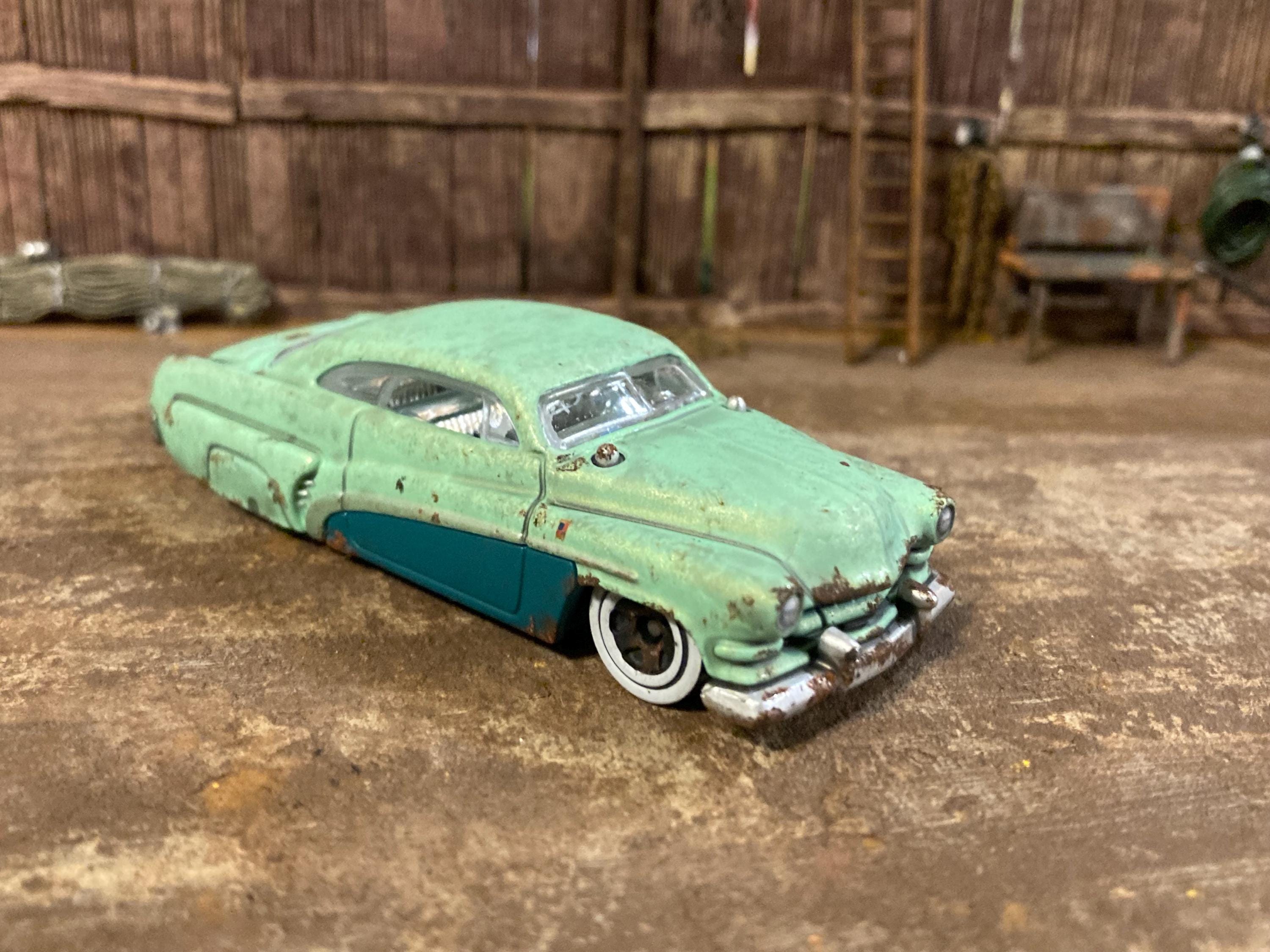 Lead Sled Mercury Customized 1/64 Scale Diecast Car. Custom Barn Find ...