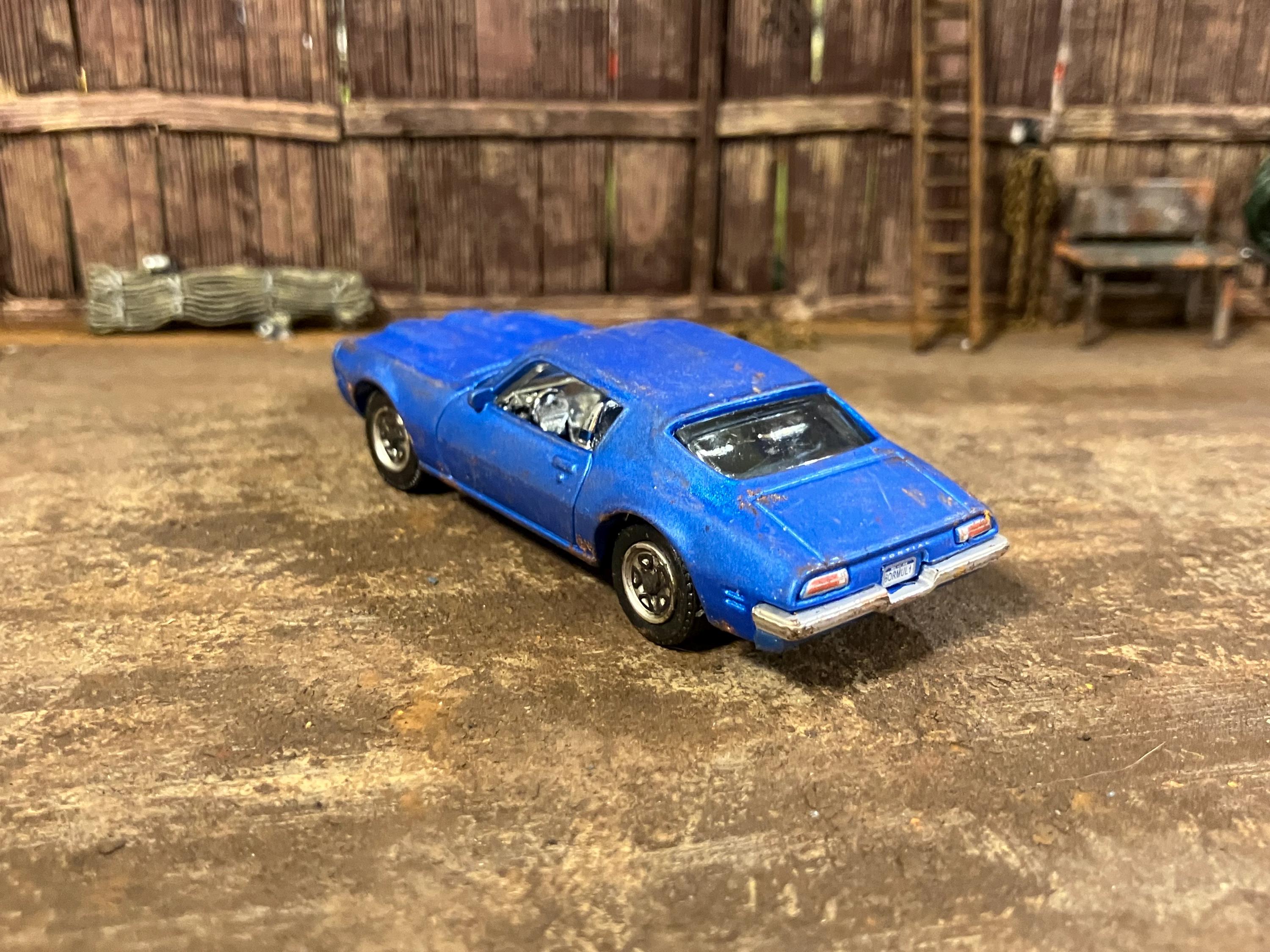 1971 Pontiac Firebird Formula Customized 1/64 Scale Diecast Car. Custom ...
