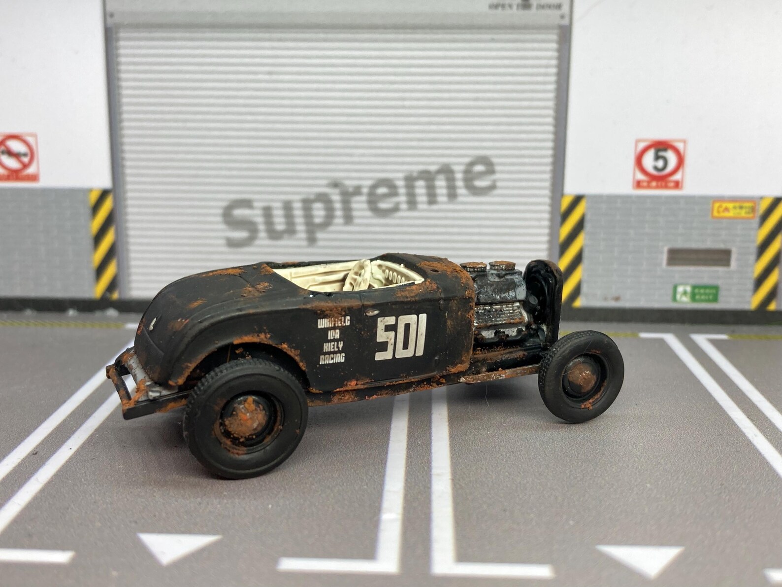1932 Ford Roadster Race Car Customized 1/64 Scale Diecast Car. Custom ...