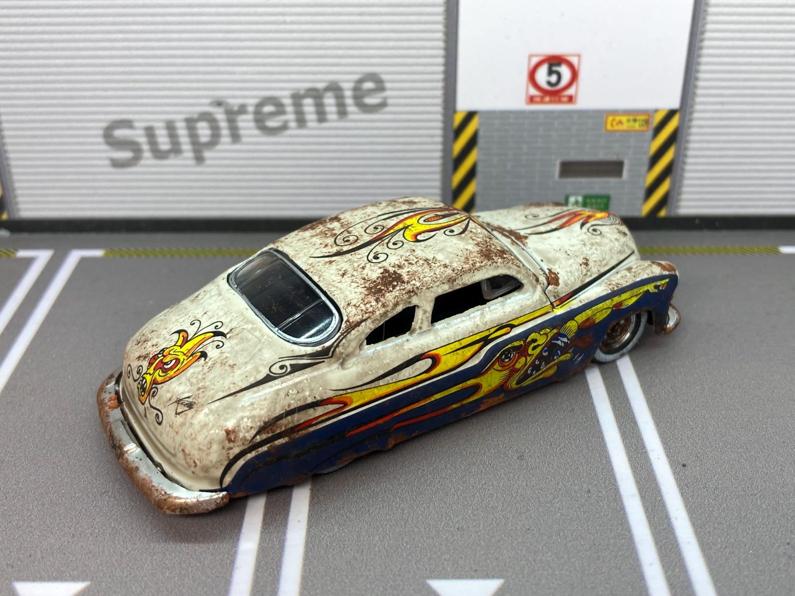 1949 Mercury Coupe Lead Sled Car Customized 1/64 Scale Diecast Car ...