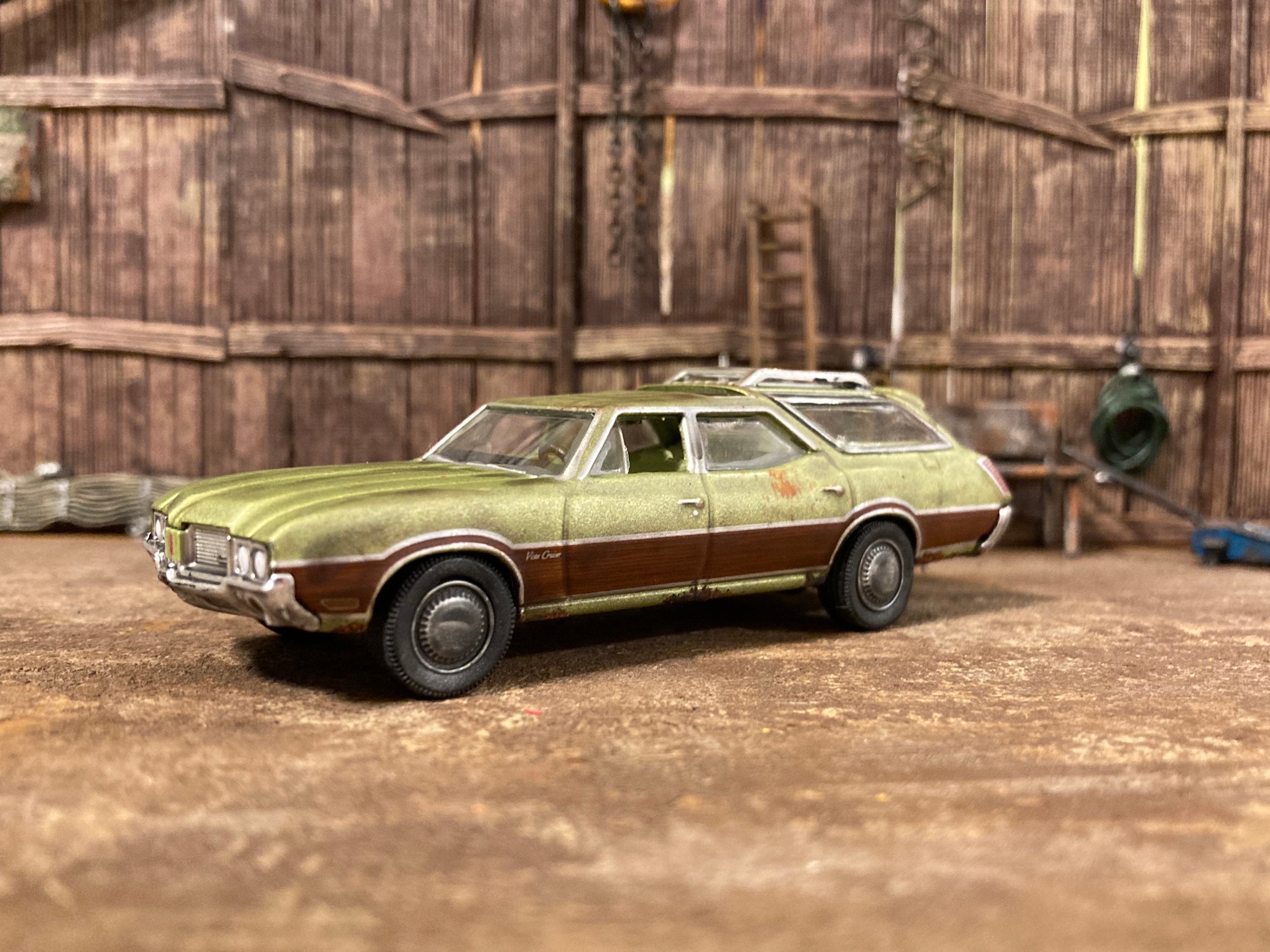 1971 Oldsmobile Vista Cruiser Station Wagon Customized 1/64 Scale ...