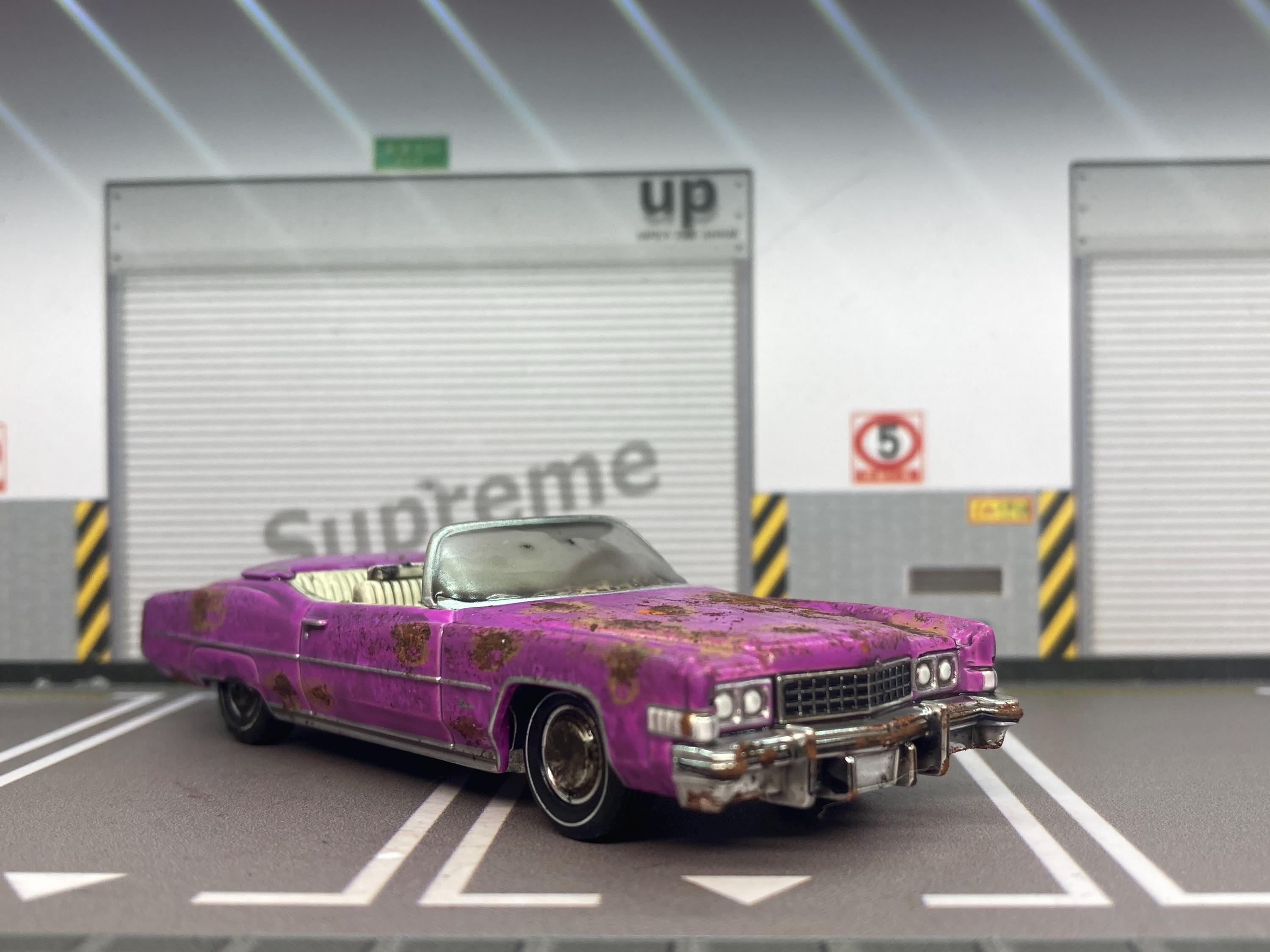 1974 Cadillac Eldorado Customized 1/64 Scale Diecast Car. Custom Barn ...