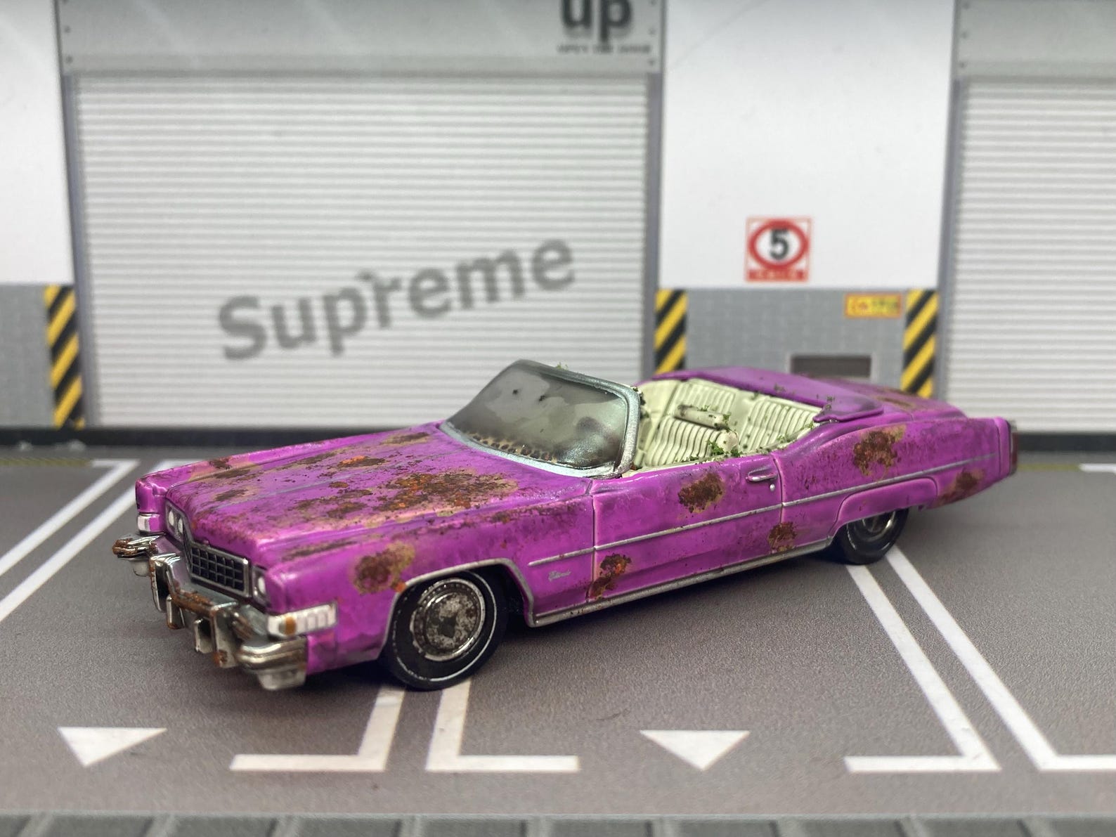 1974 Cadillac Eldorado Customized 1/64 Scale Diecast Car. Custom Barn ...