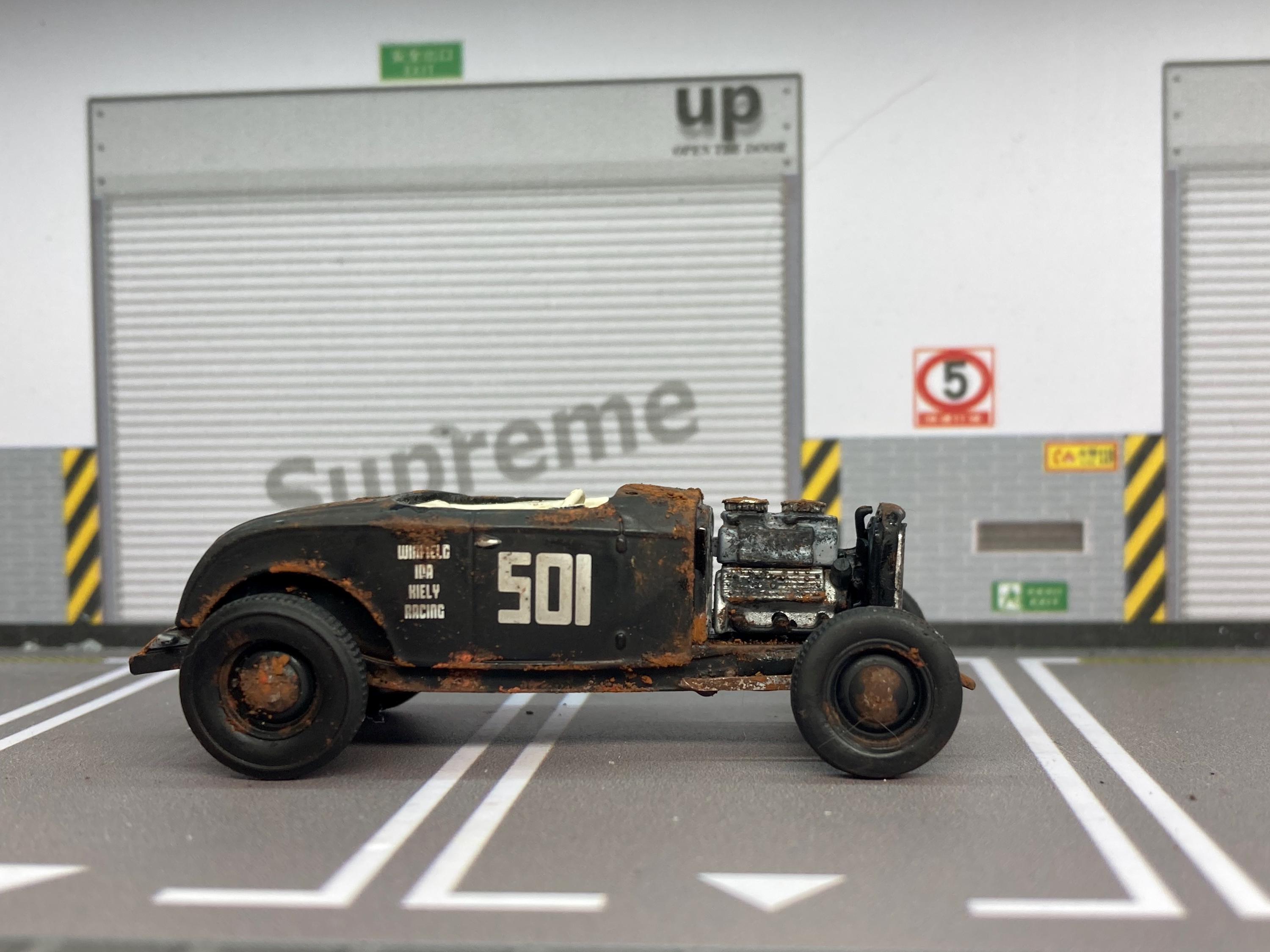 1932 Ford Roadster Race Car Customized 1/64 Scale Diecast Car. Custom ...