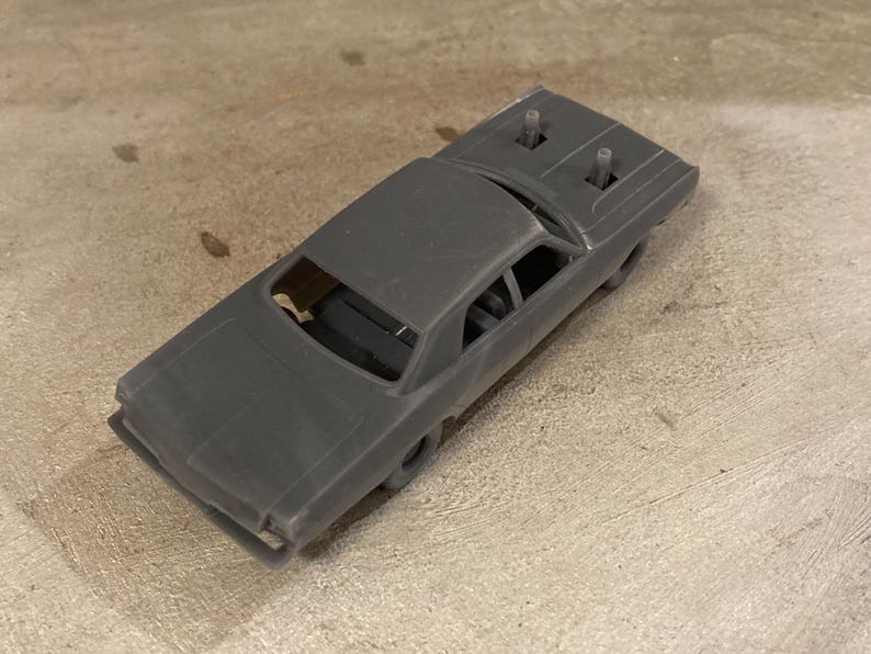 3D Printed 1/64 Scale Late 1960s Dodge / Chrysler Style Demolition Demo ...