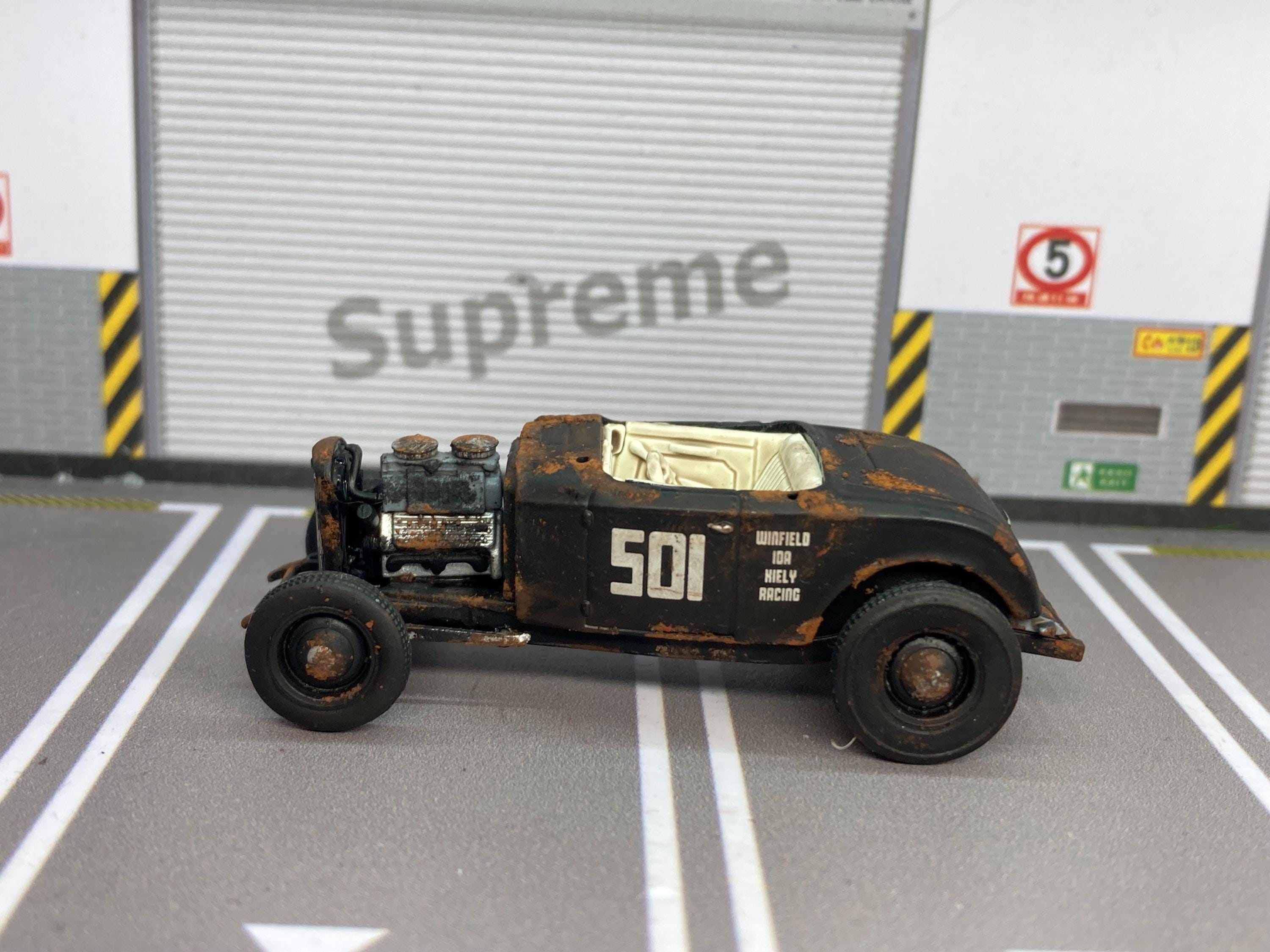 1932 Ford Roadster Race Car Customized 1/64 Scale Diecast Car. Custom ...
