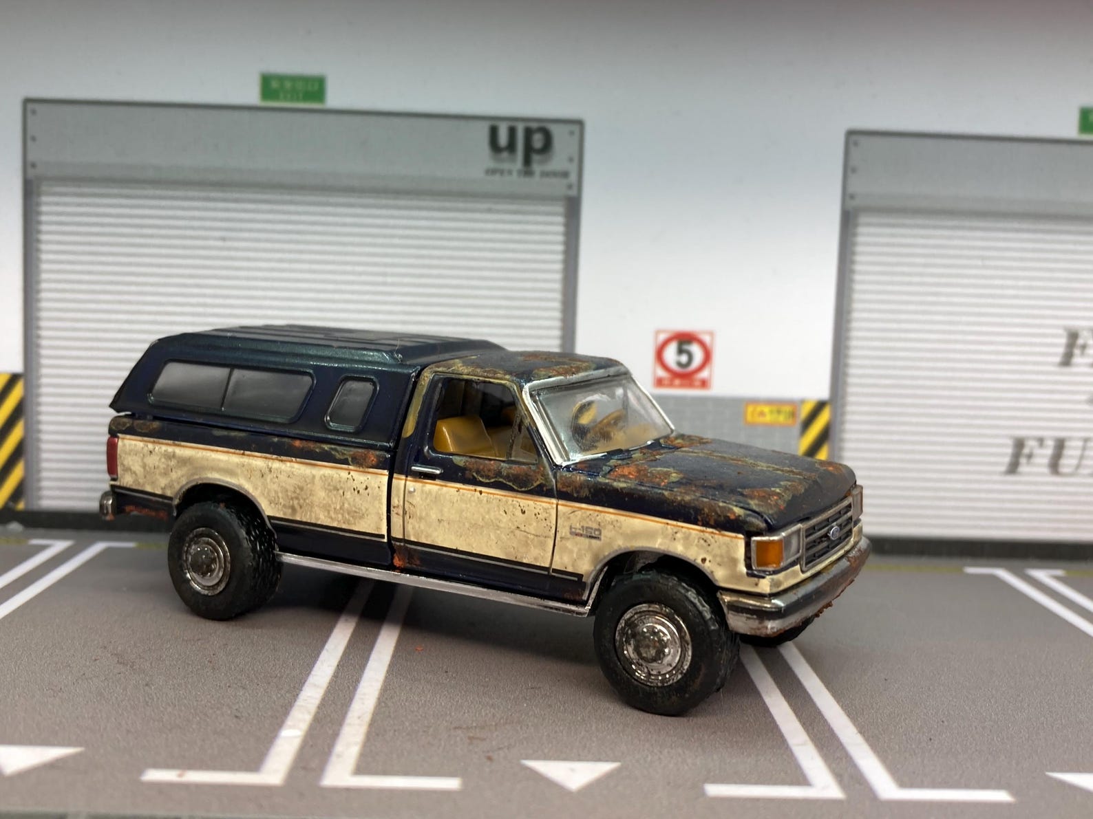 1991 Ford F-150 4x4 Pickup Truck Customized 1/64 Scale Diecastcustom ...