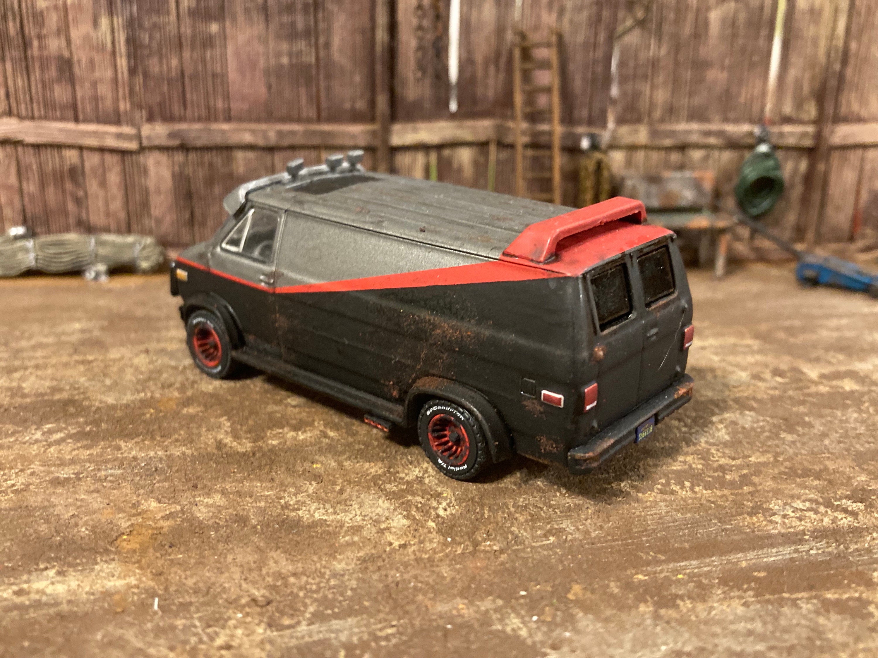 1983 GMC Vandura Customized 1/64 Scale Diecast. Custom Barn Find Style ...