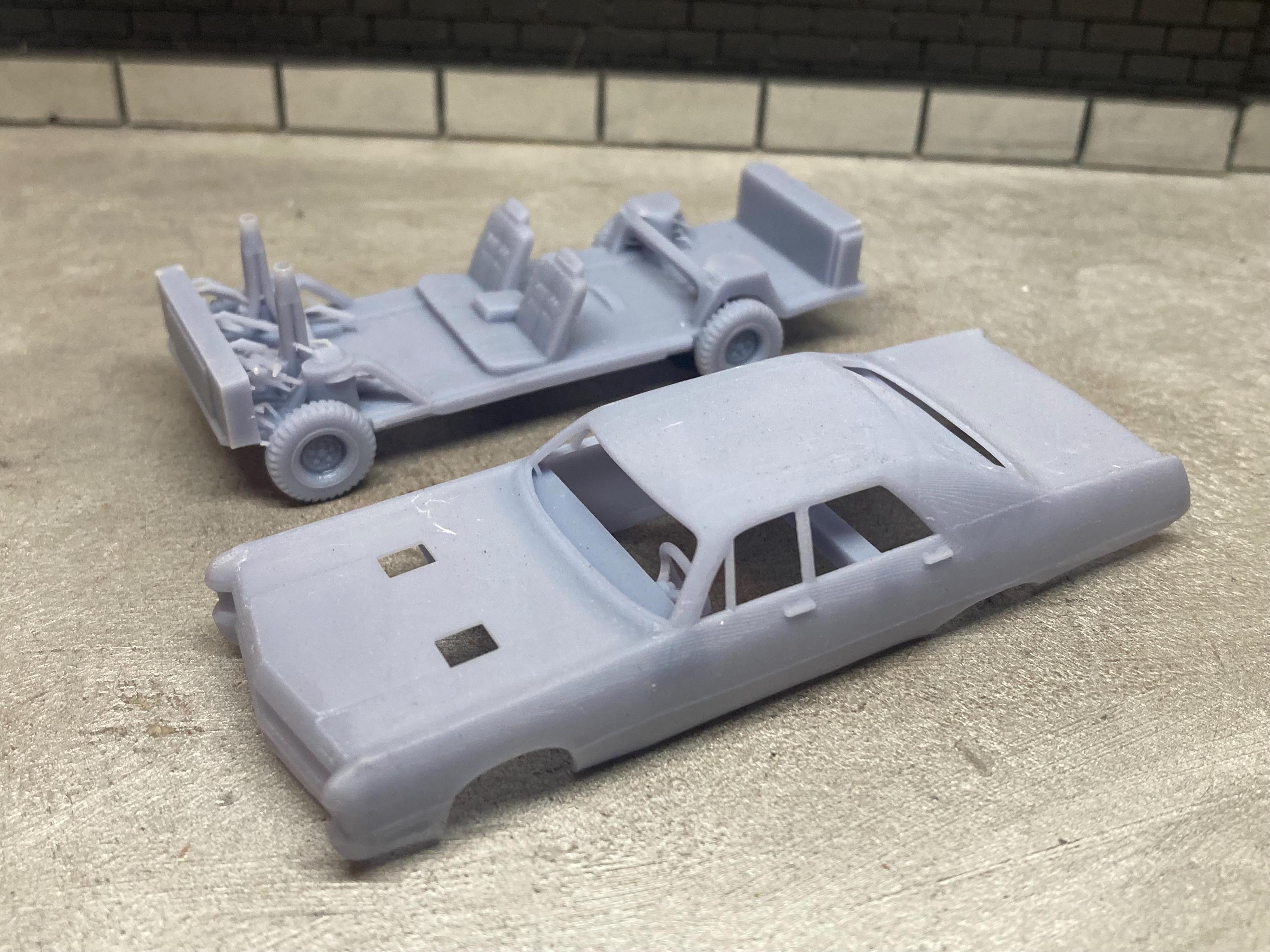 3D Printed 1/64 Scale Early 1970’s Imperial Lebaron Style Demolition ...