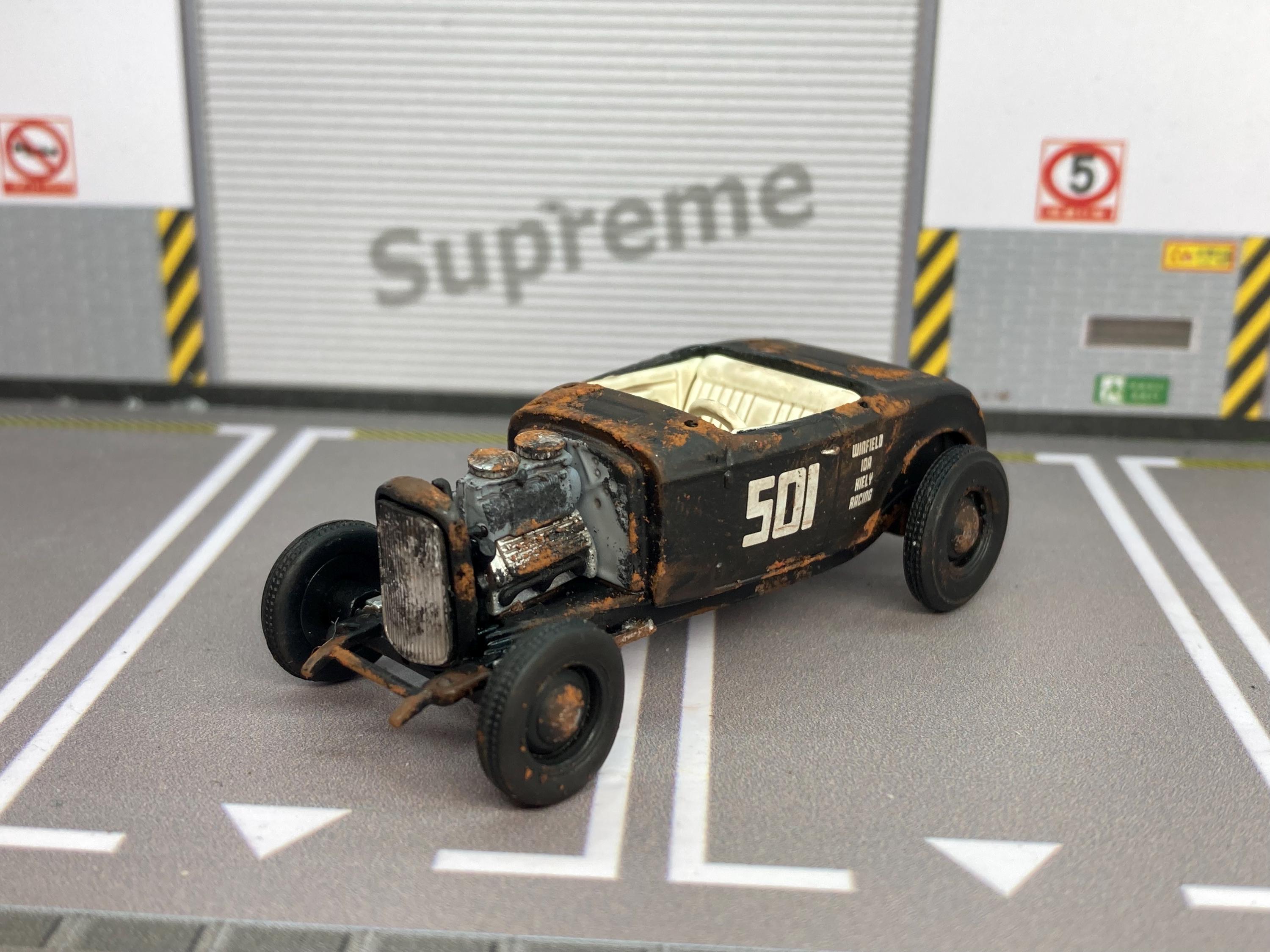 1932 Ford Roadster Race Car Customized 1/64 Scale Diecast Car. Custom ...