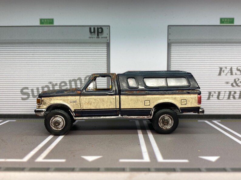 1991 Ford F-150 4x4 Pickup Truck Customized 1/64 Scale Diecastcustom ...