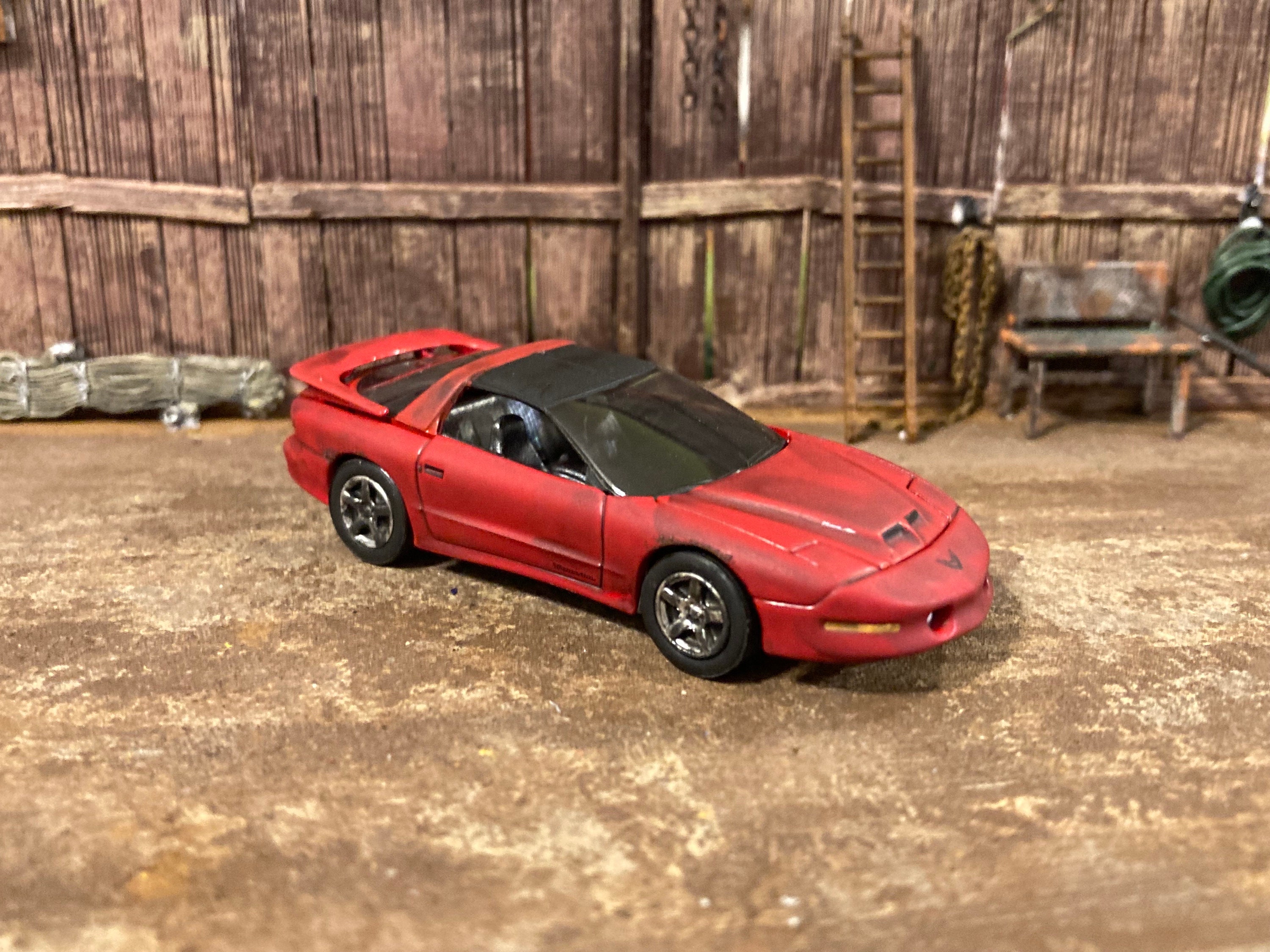 1997 Pontiac Firebird Trans Am Customized 1/64 Scale Diecast Car ...