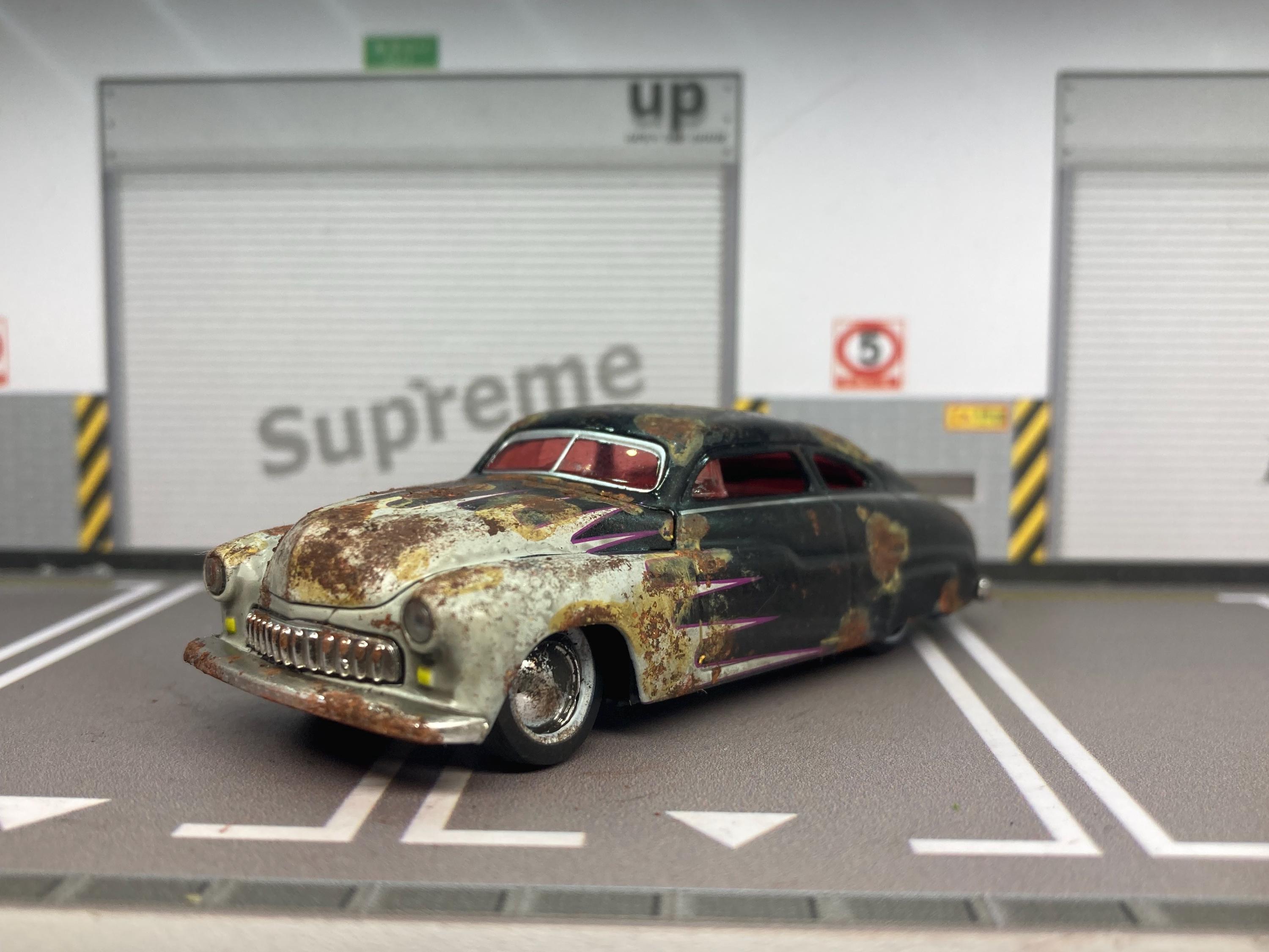1949 Mercury Coupe Lead Sled Car Customized 1/64 Scale Diecast Car ...