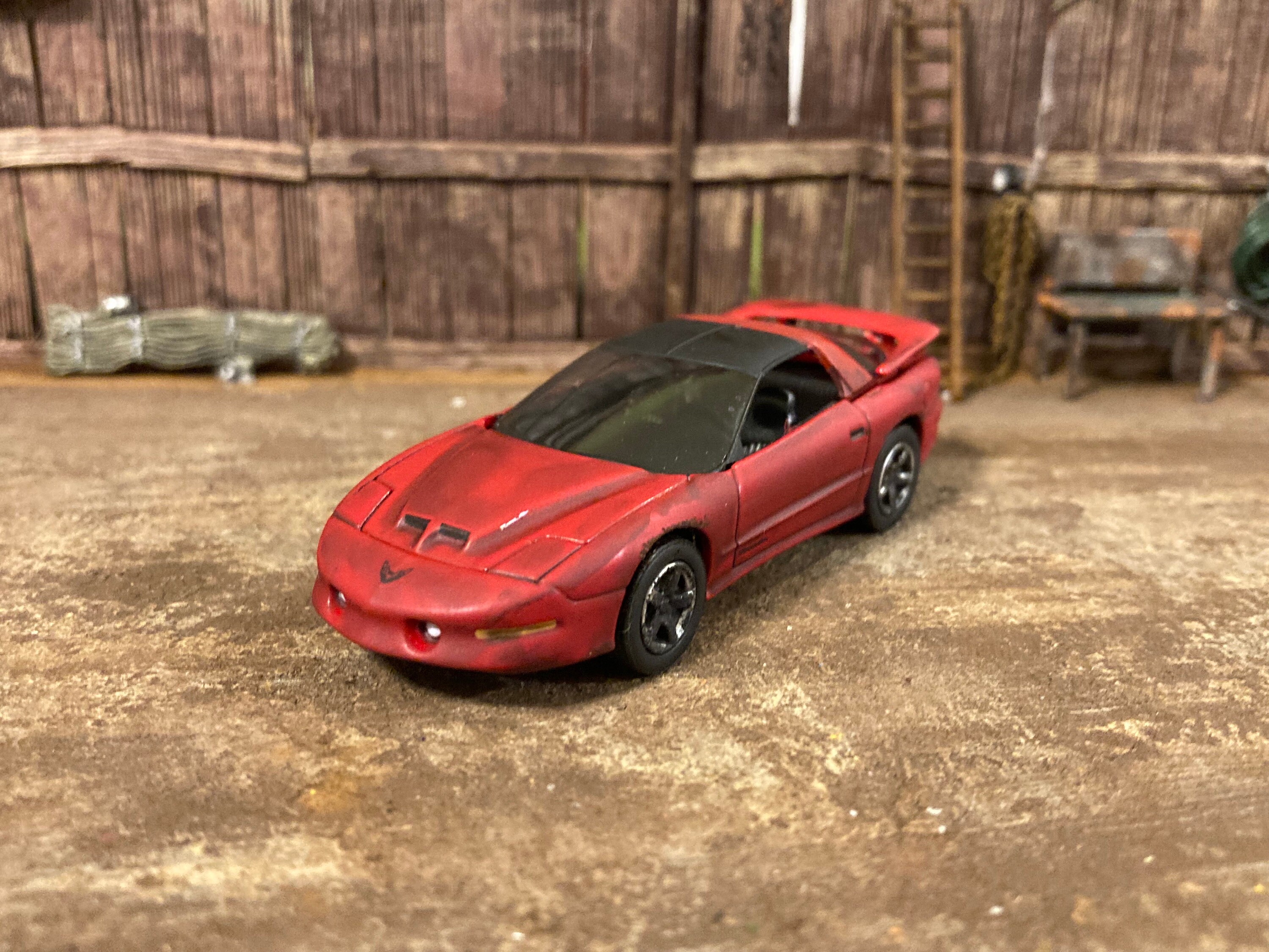 1997 Pontiac Firebird Trans Am Customized 1/64 Scale Diecast Car ...