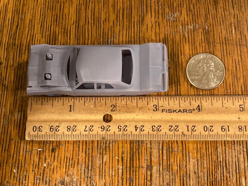 3D Printed 1/64 Scale Late 1960’s Dodge / Chrysler Style ‘wrecked ...