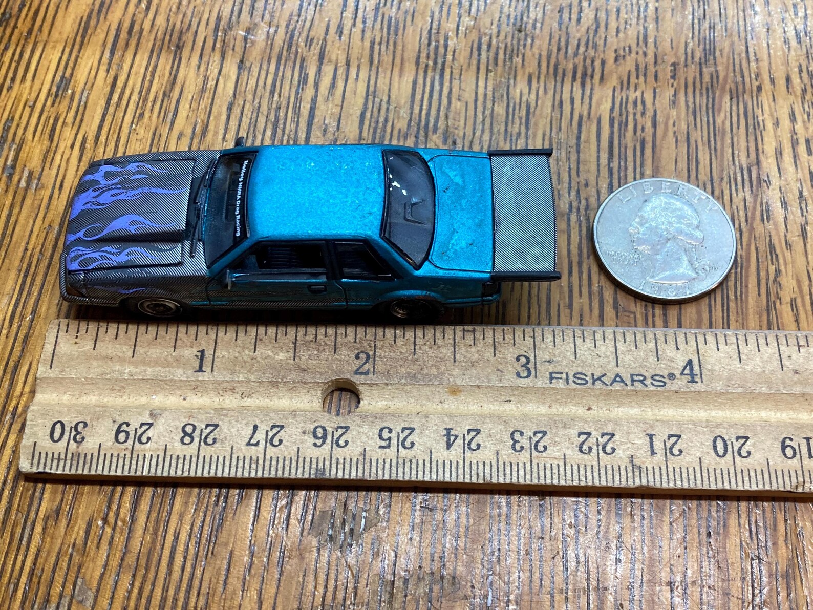 1990 Ford Mustang Fox Body Customized 1/64 Scale Diecast Car. Custom ...