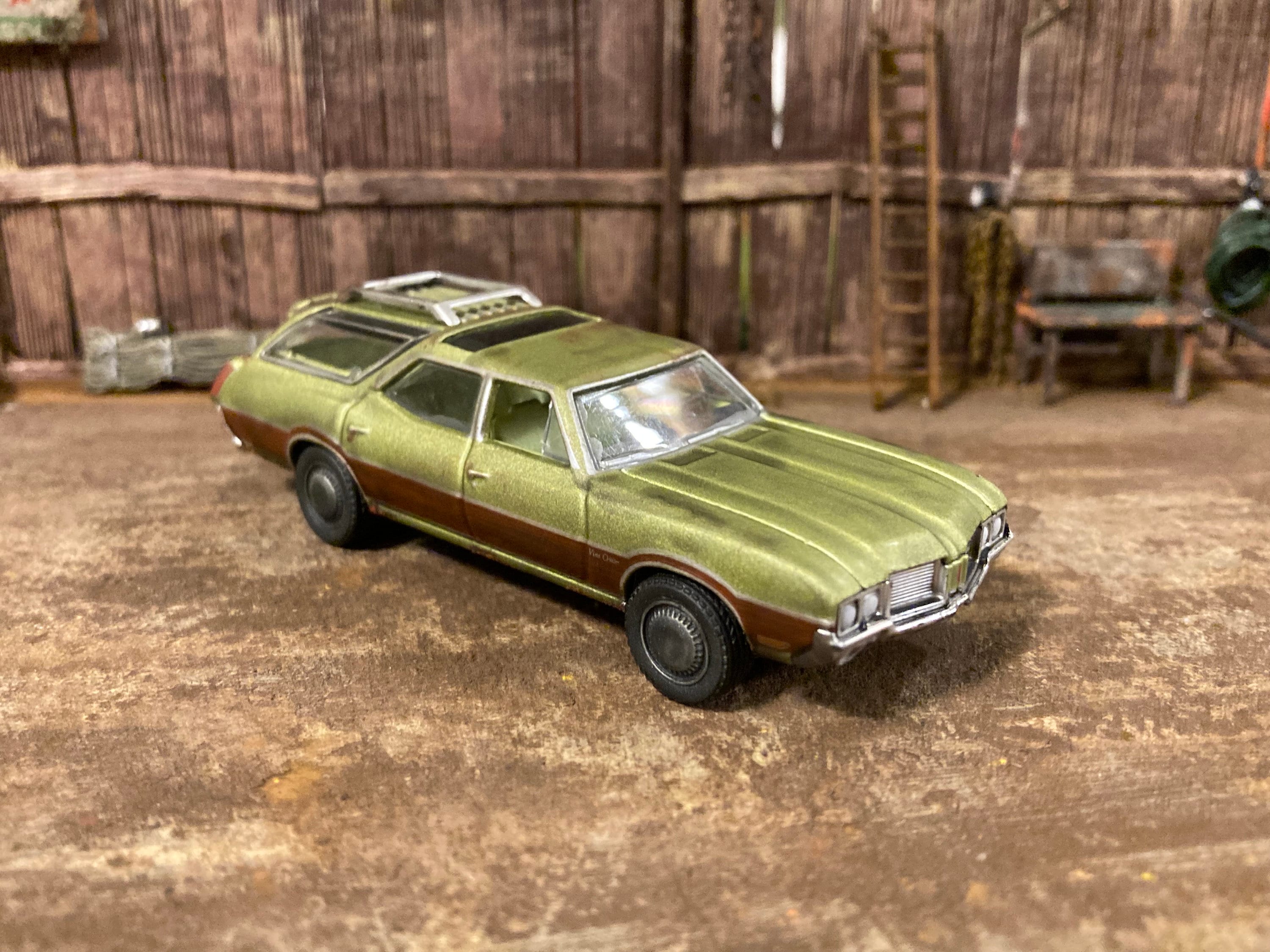 1971 Oldsmobile Vista Cruiser Station Wagon Customized 1/64 Scale ...