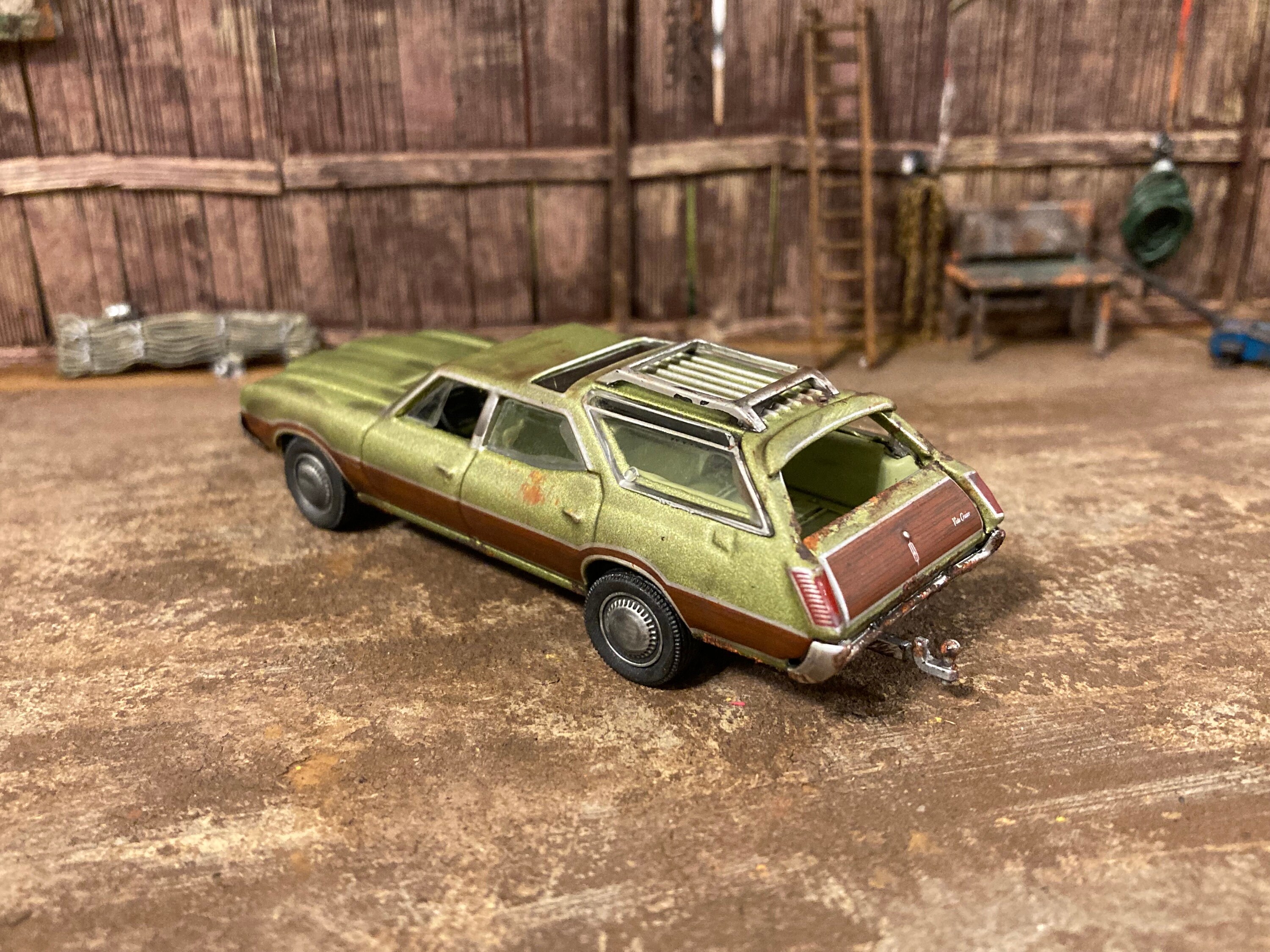 1971 Oldsmobile Vista Cruiser Station Wagon Customized 1/64 Scale ...