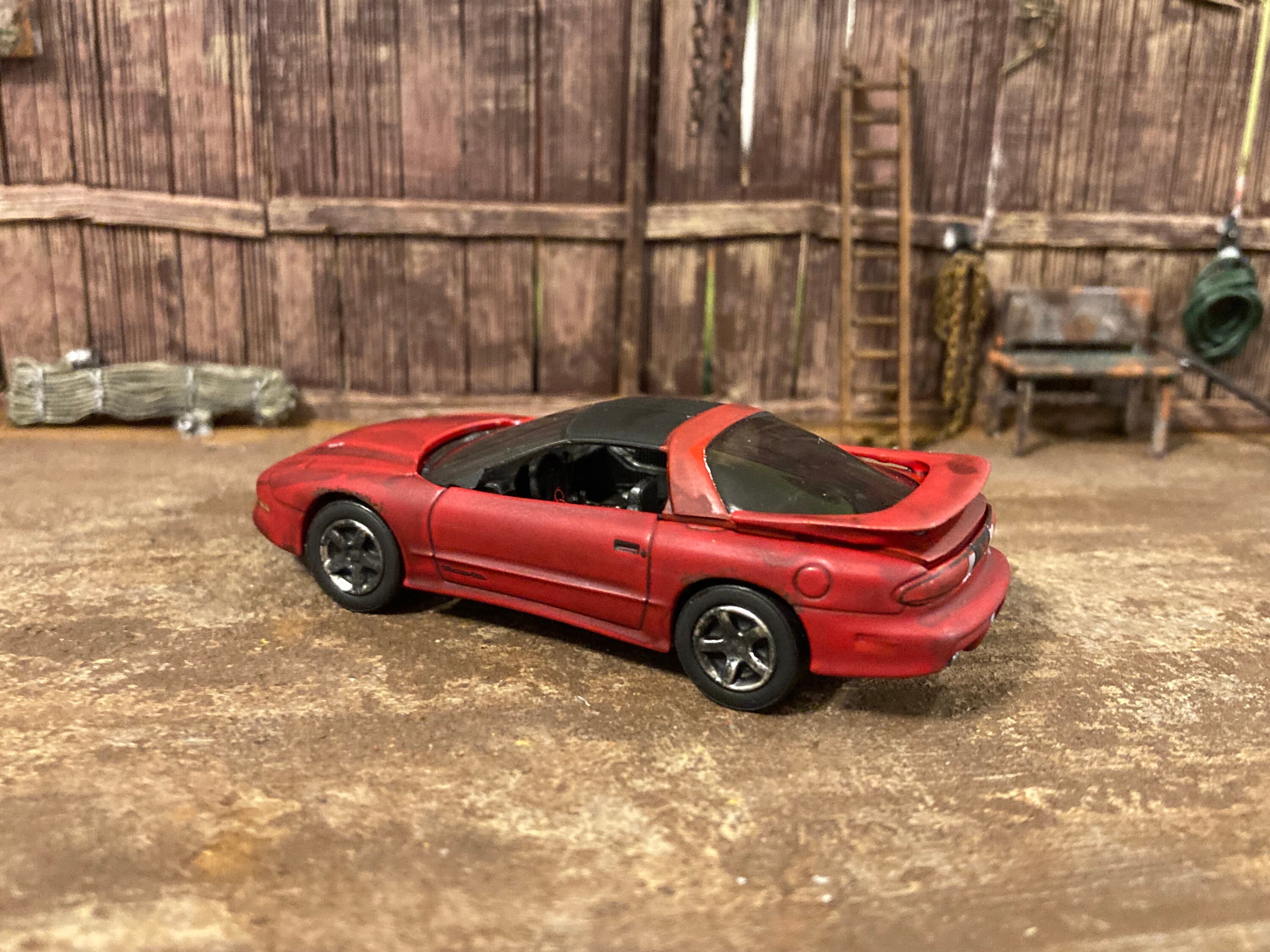 1997 Pontiac Firebird Trans Am Customized 1/64 Scale Diecast Car ...