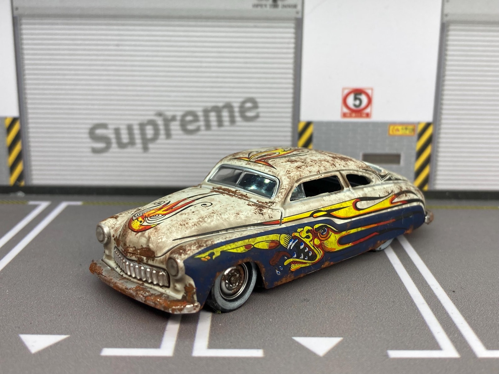 1949 Mercury Coupe Lead Sled Car Customized 1/64 Scale Diecast Car ...