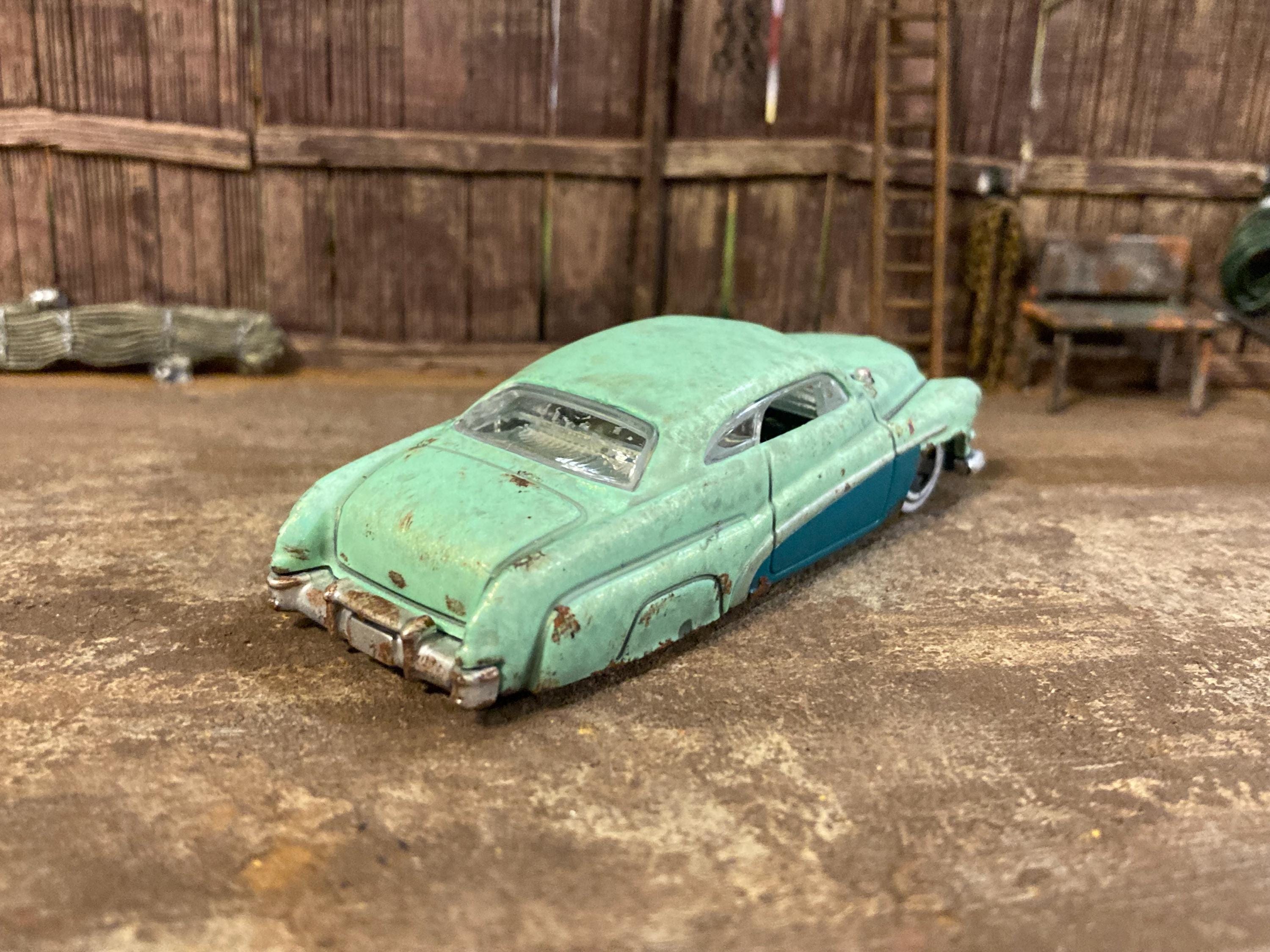 Lead Sled Mercury Customized 1/64 Scale Diecast Car. Custom Barn Find ...