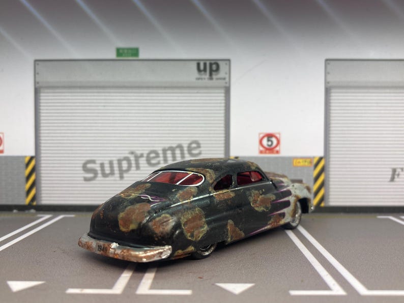 1949 Mercury Coupe Lead Sled Car Customized 1/64 Scale Diecast Car ...