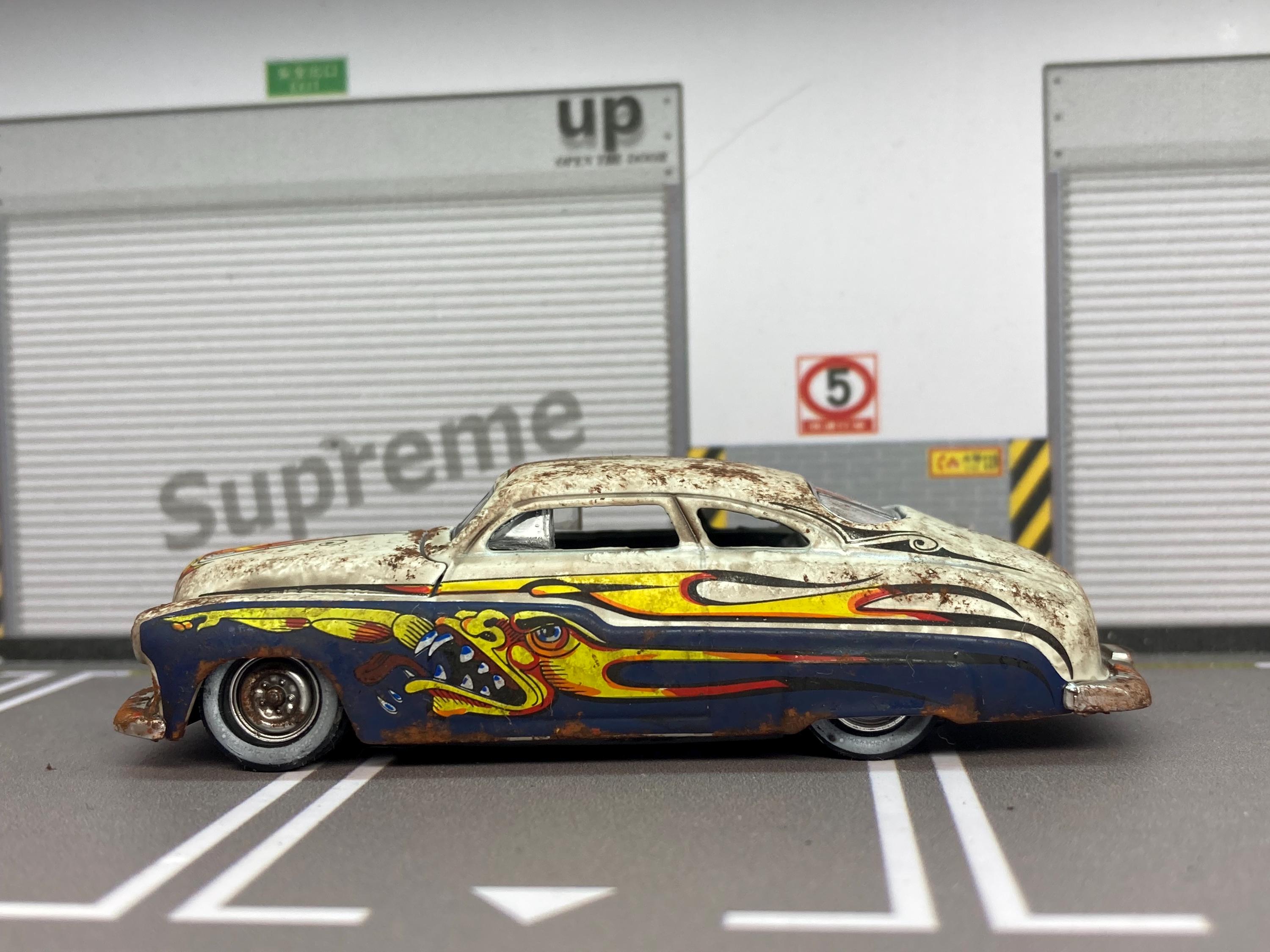 1949 Mercury Coupe Lead Sled Car Customized 1/64 Scale Diecast Car ...