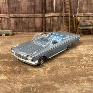 1962 Chevy Impala Convertible Customized 1/64 Scale Diecast Car. Custom ...