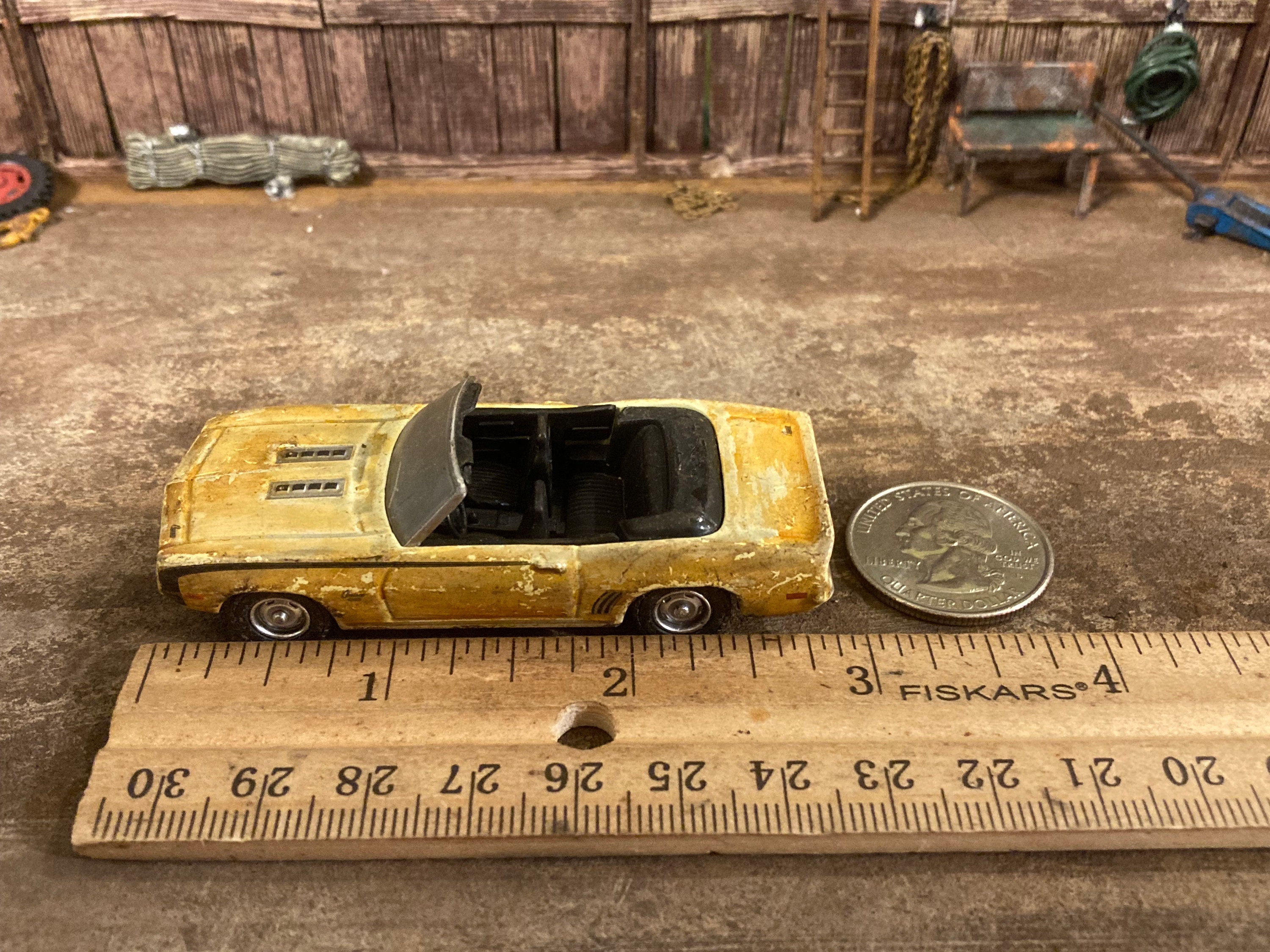 1969 Chevy Camaro SS Convertible Customized 1/64 Scale Diecast Car ...