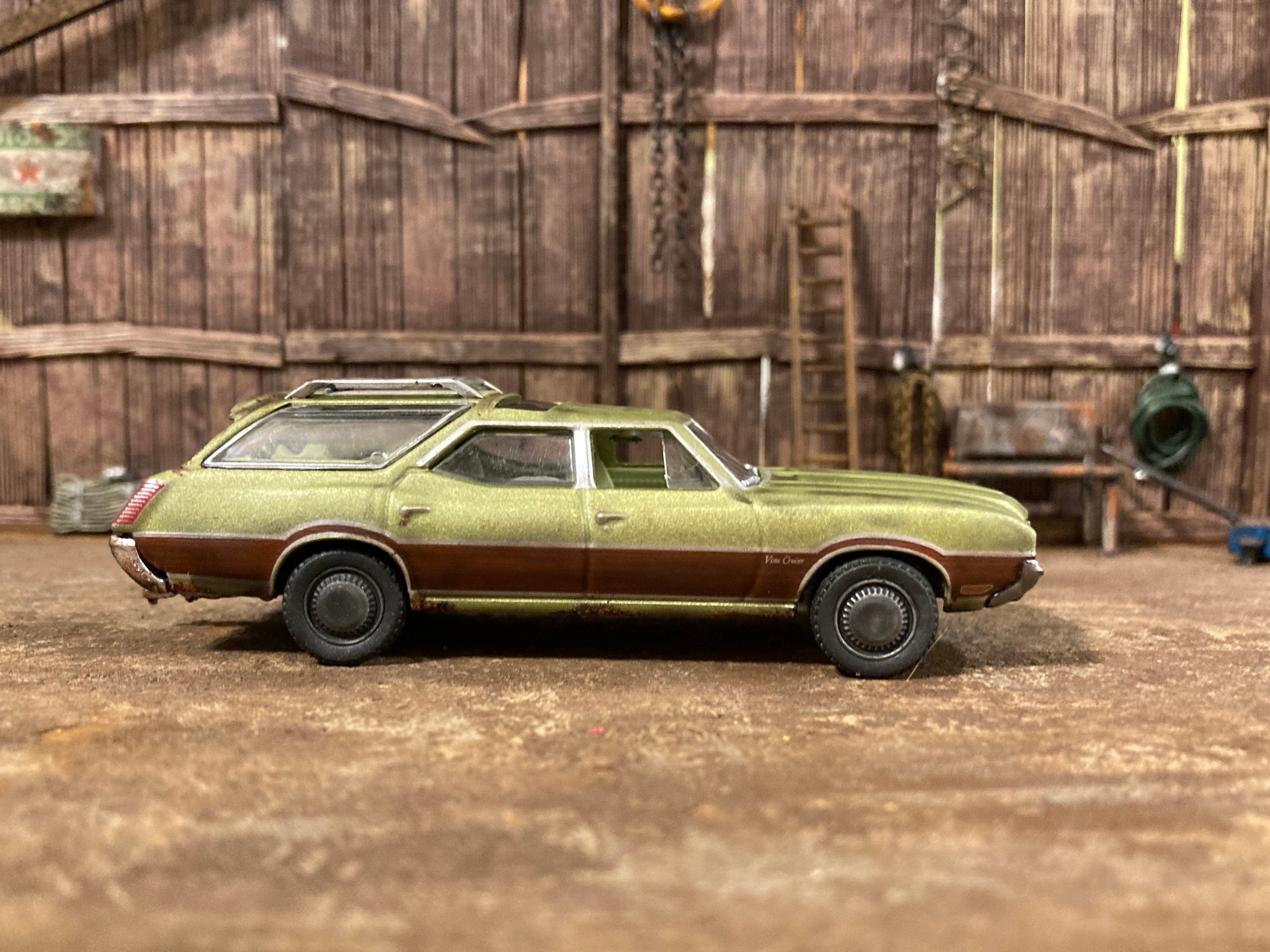 1971 Oldsmobile Vista Cruiser Station Wagon Customized 1/64 Scale ...