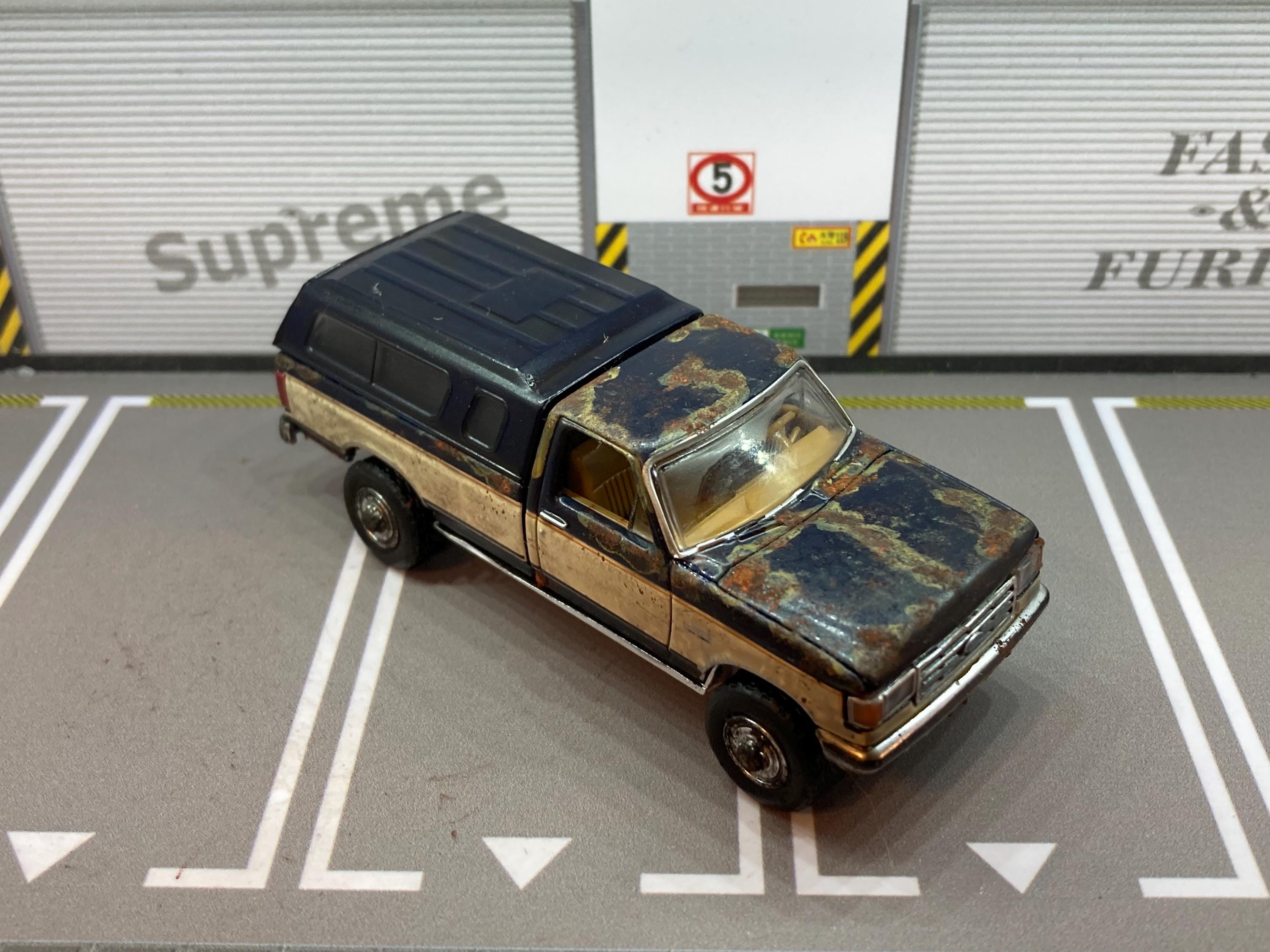 1991 Ford F-150 4x4 Pickup Truck Customized 1/64 Scale Diecastcustom ...