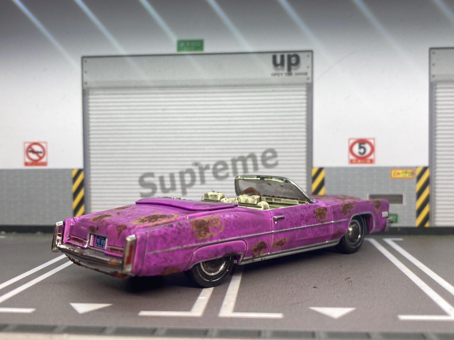 1974 Cadillac Eldorado Customized 1/64 Scale Diecast Car. Custom Barn ...