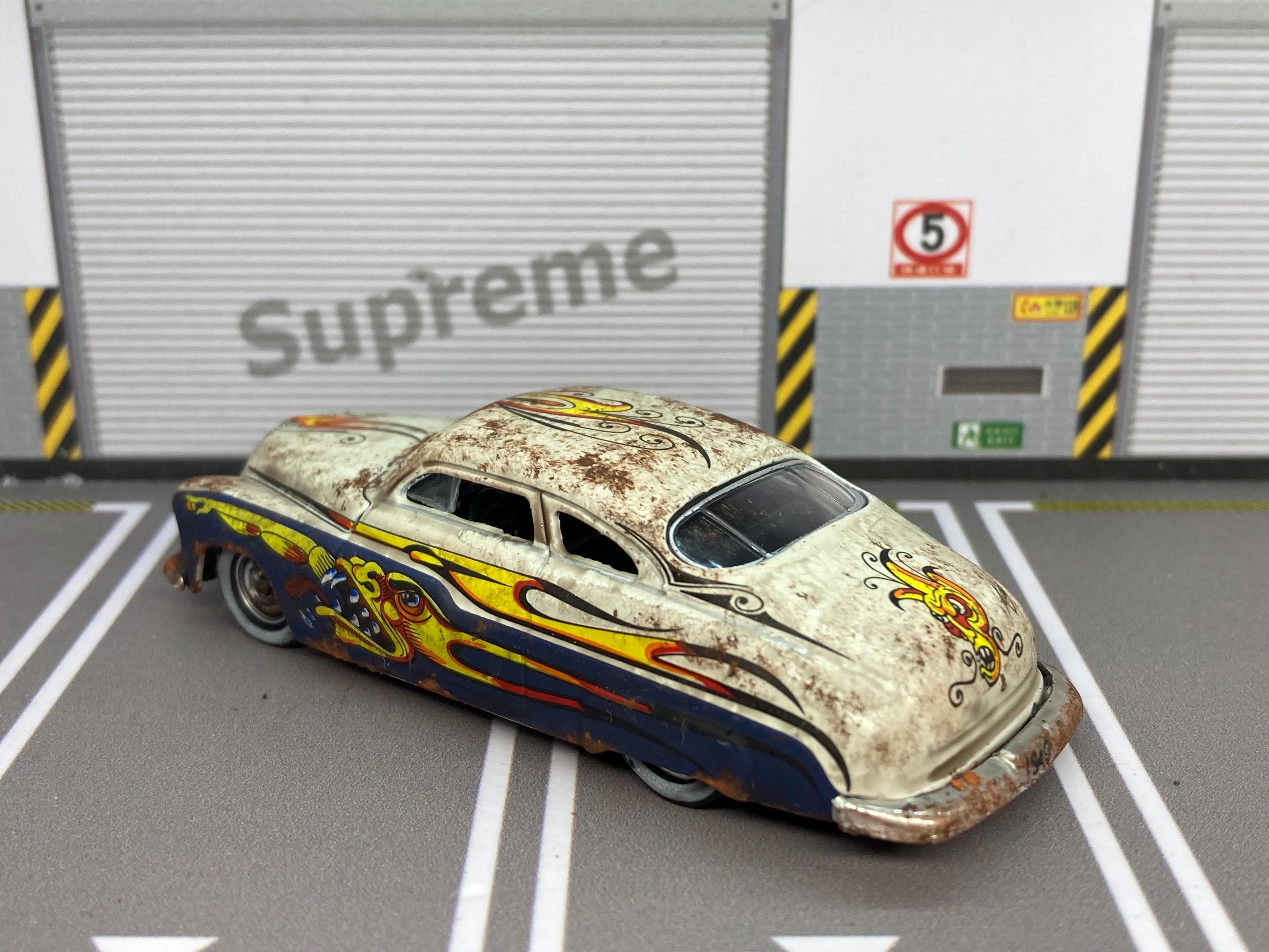 1949 Mercury Coupe Lead Sled Car Customized 1/64 Scale Diecast Car ...