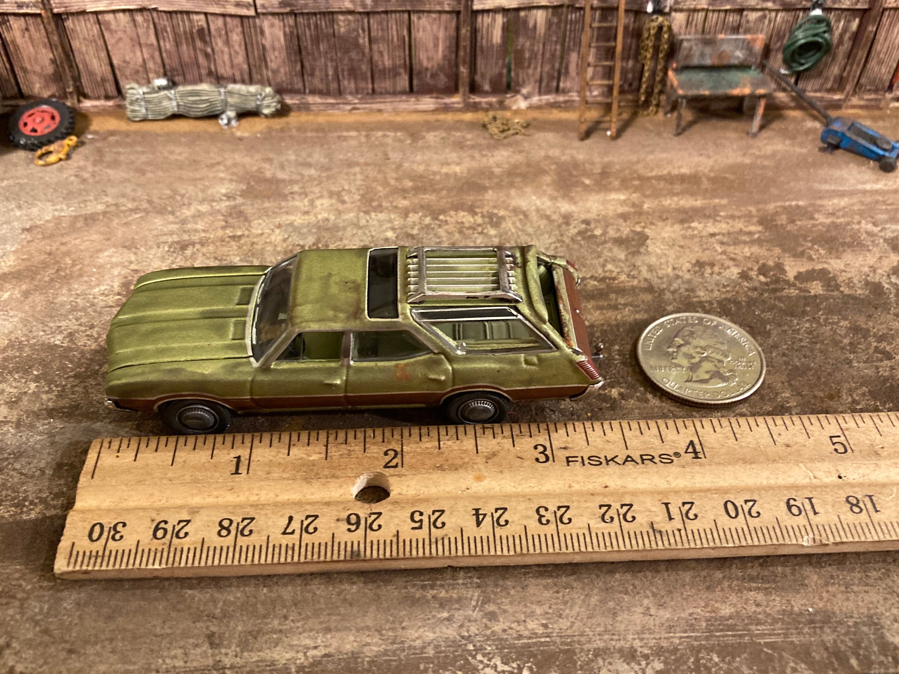 1971 Oldsmobile Vista Cruiser Station Wagon Customized 1/64 Scale ...