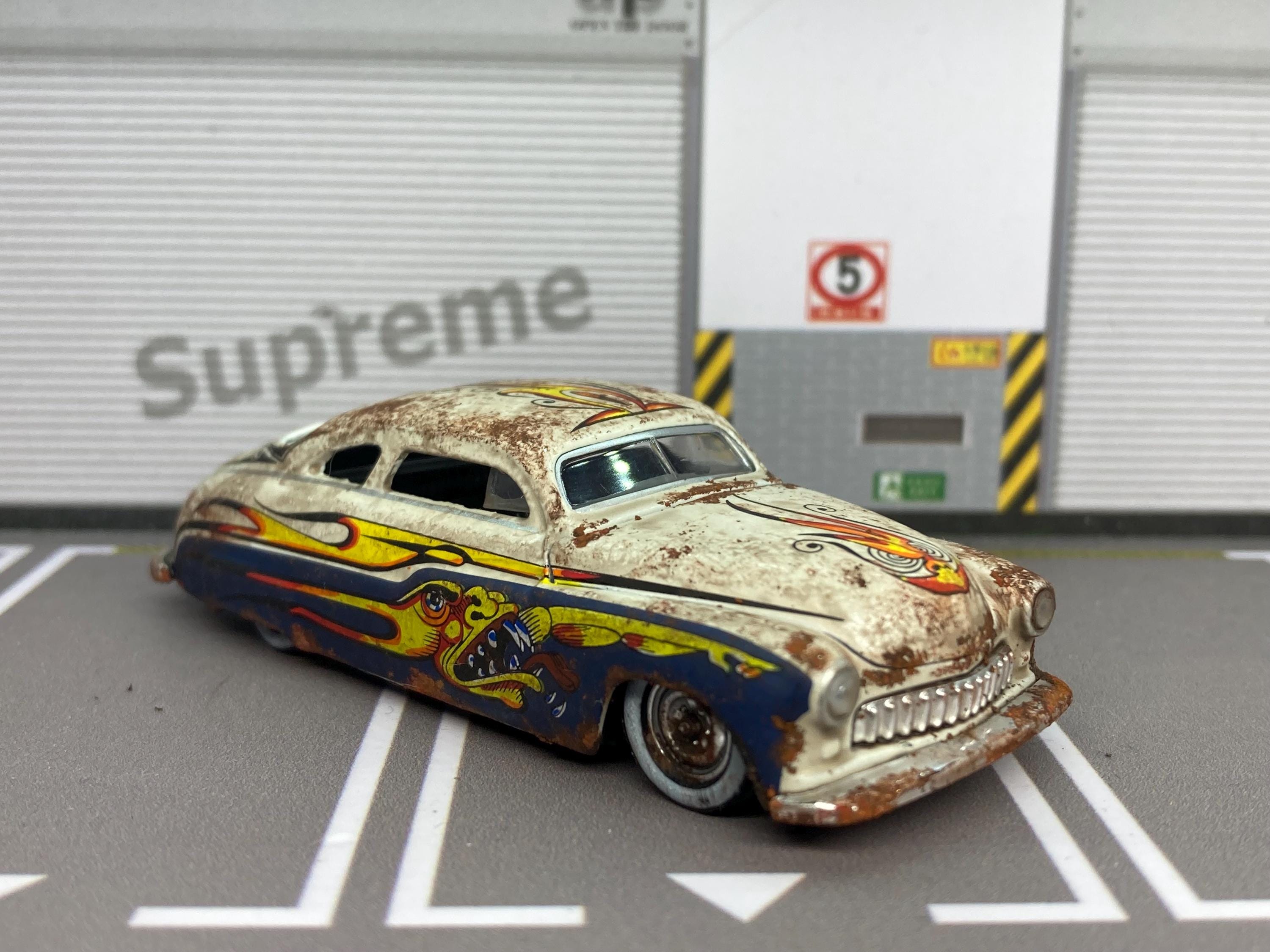 1949 Mercury Coupe Lead Sled Car Customized 1/64 Scale Diecast Car ...