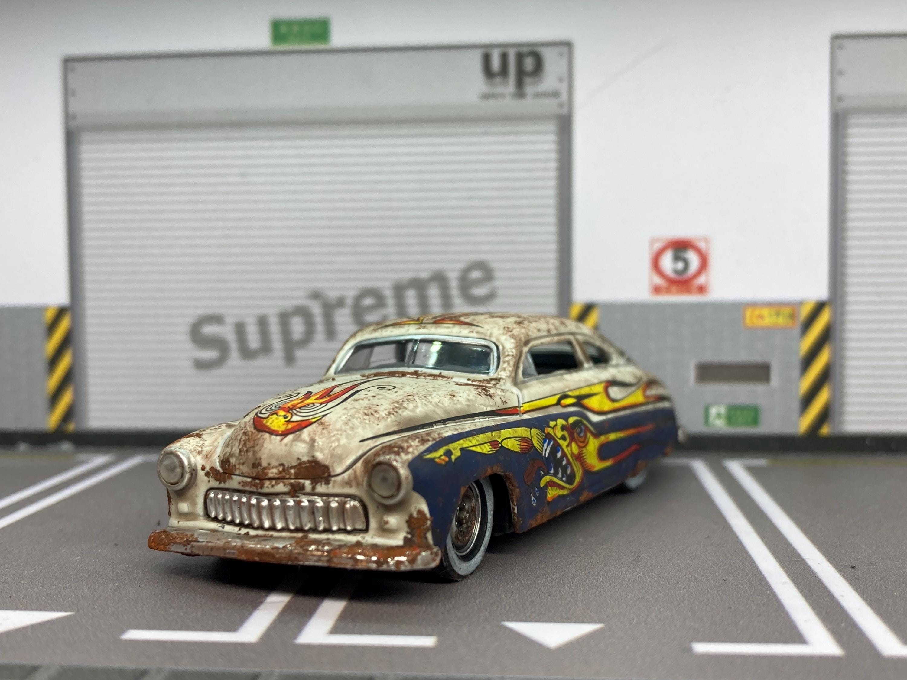 1949 Mercury Coupe Lead Sled Car Customized 1/64 Scale Diecast Car ...