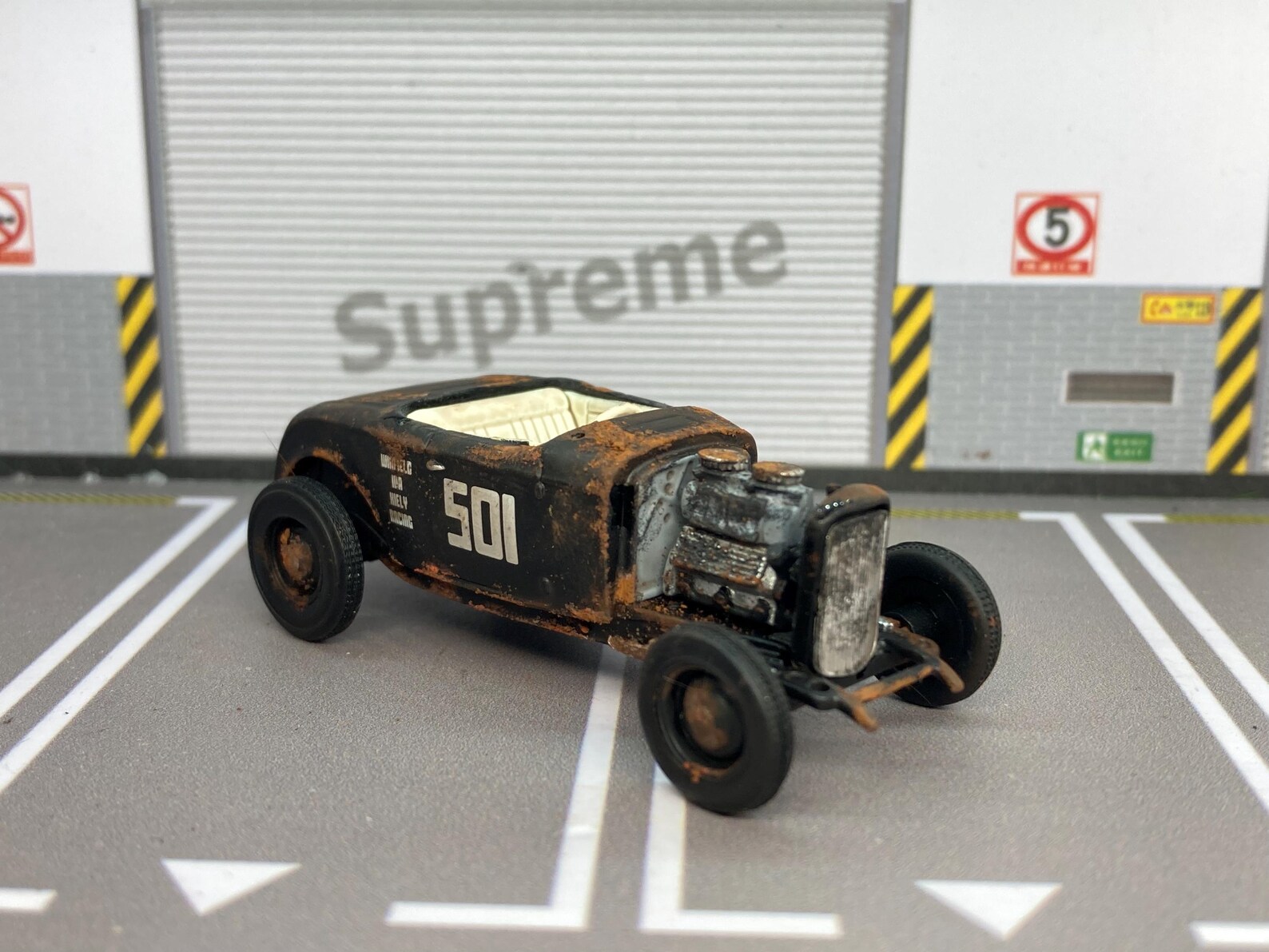 1932 Ford Roadster Race Car Customized 1/64 Scale Diecast Car. Custom ...