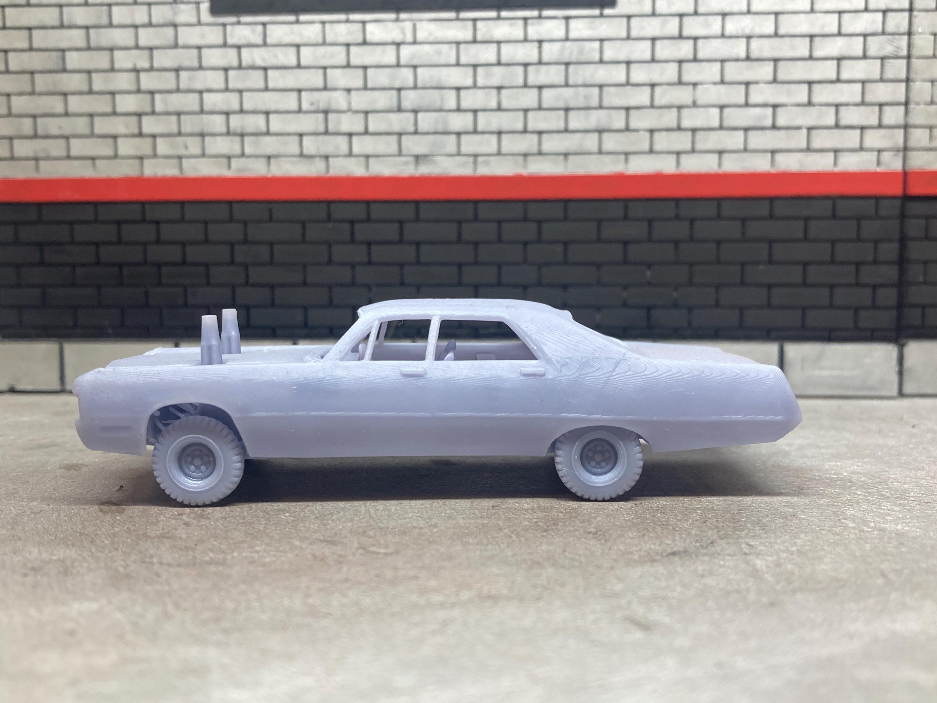 3D Printed 1/64 Scale Early 1970’s Imperial Lebaron Style Demolition ...