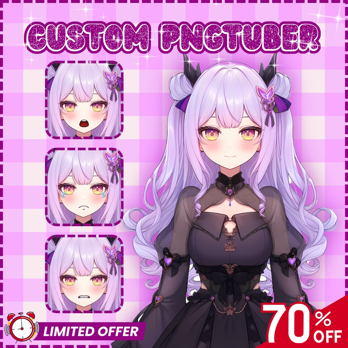 CUSTOM Pngtuber Pngtuber Pngtuber Design Veadotube Pngtuber Cute ...