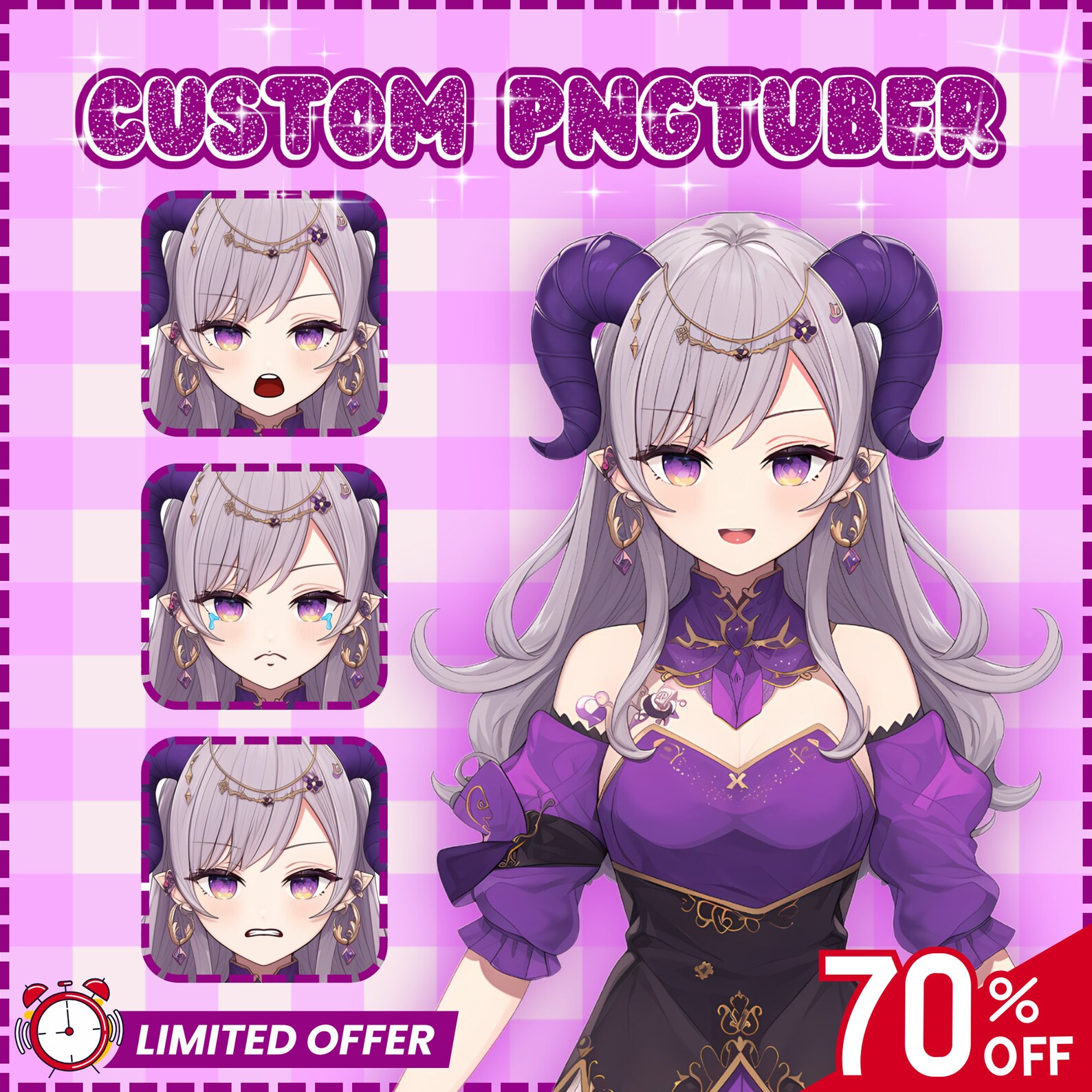 CUSTOM Pngtuber Pngtuber Pngtuber Design Veadotube Pngtuber Cute ...