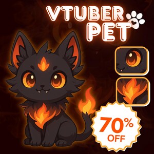 Custom Pet Vtuber Model Live2d | Cute Animal Avatar Pngtuber | Rigged ...