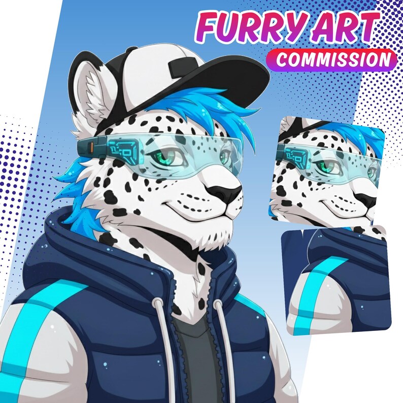 Custom Furry Art Commission Personalized | Anthro Drawings | Furry Art ...