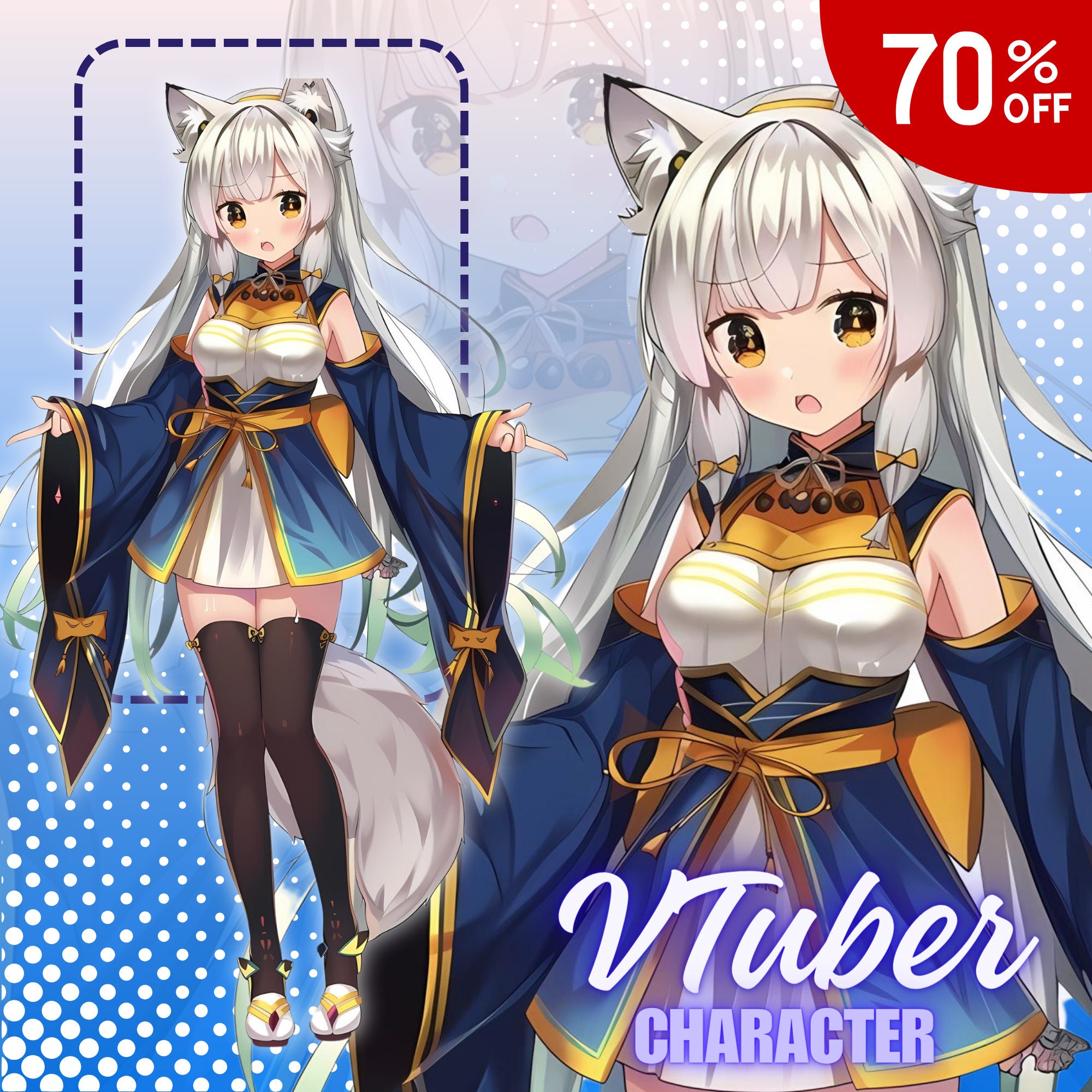 Custom Vtuber Vtuber Rigging Vtuber Anime Vtuber Model Vtuber Design ...