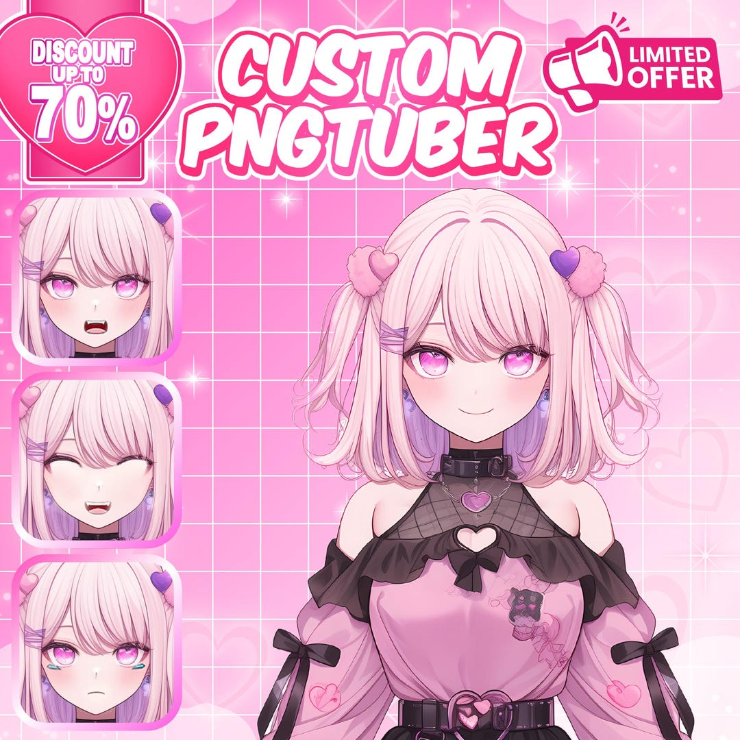 Custom Pngtuber Pngtuber Plus Pngtuber Model Pngtuber Design Pngtuber ...